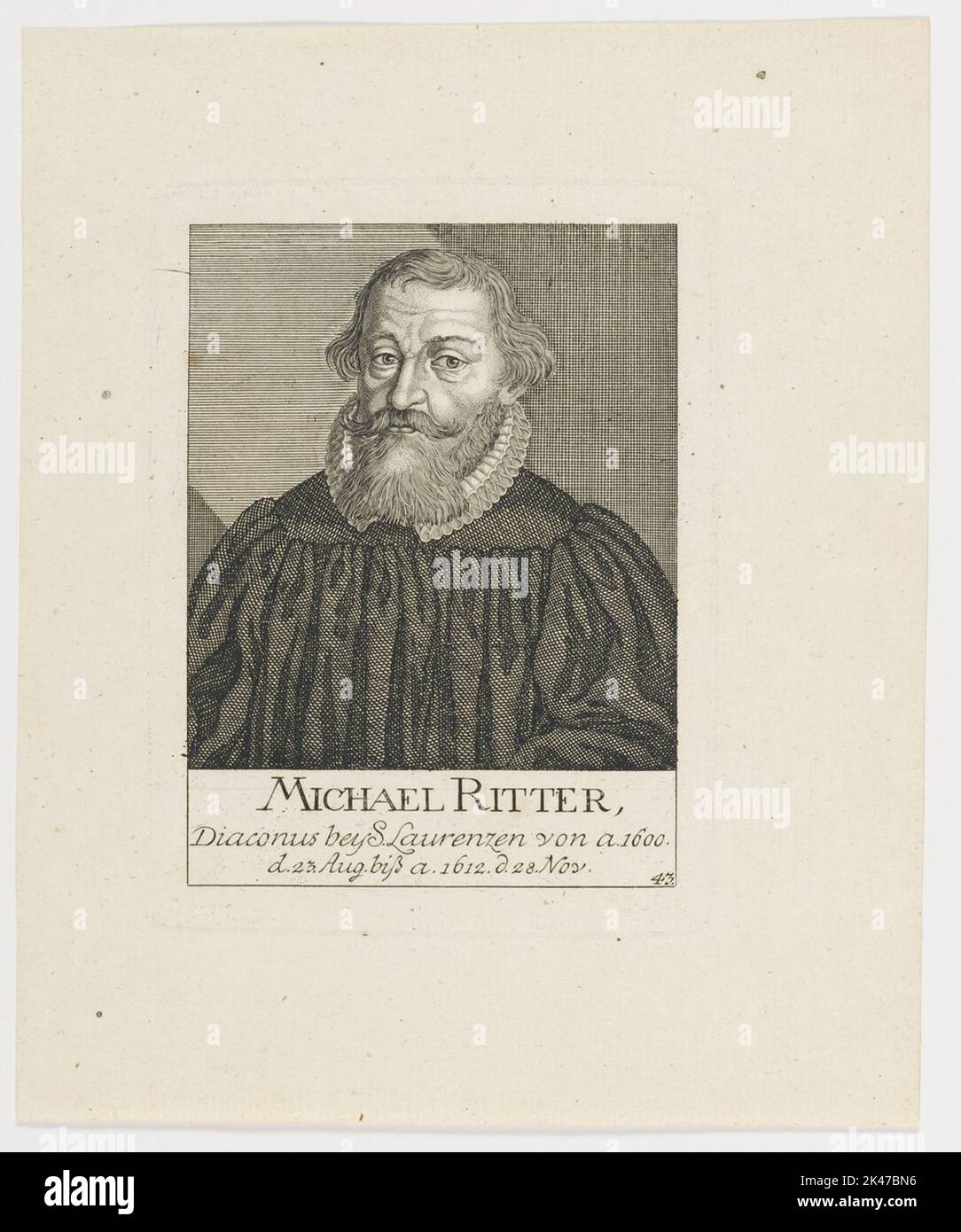 Portrait of Michael Ritter Stock Photo - Alamy