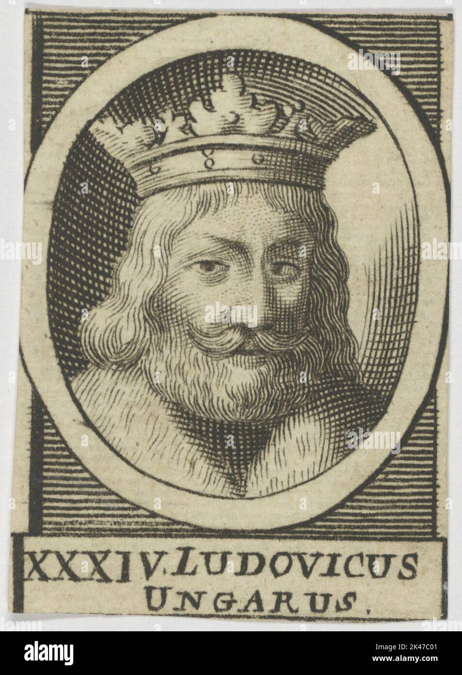 Bildnis des Louis Ungara Stock Photo - Alamy