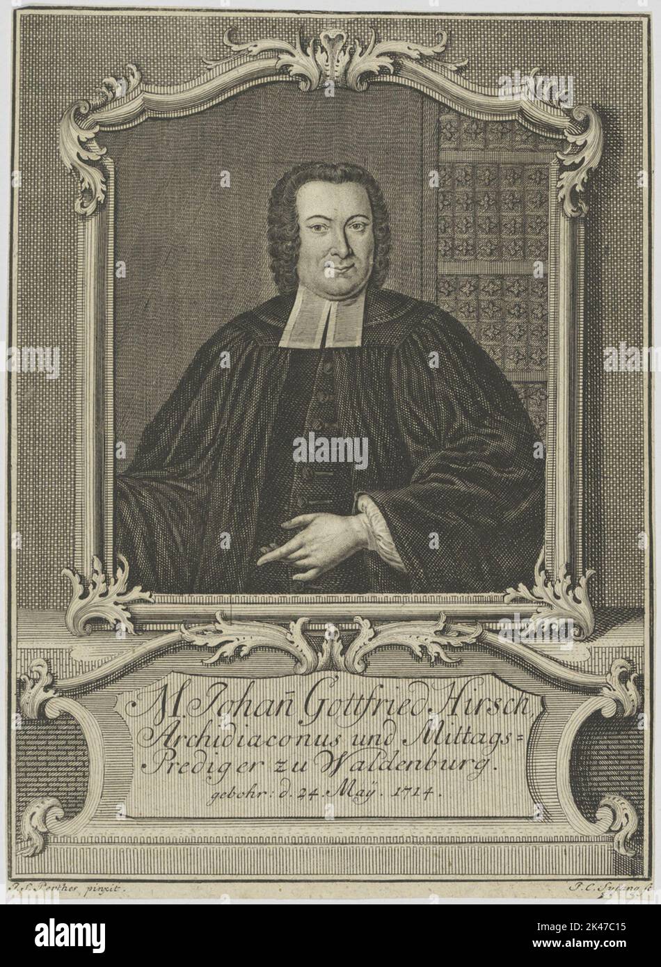 Johann gottfried hirsch hi-res stock photography and images - Alamy