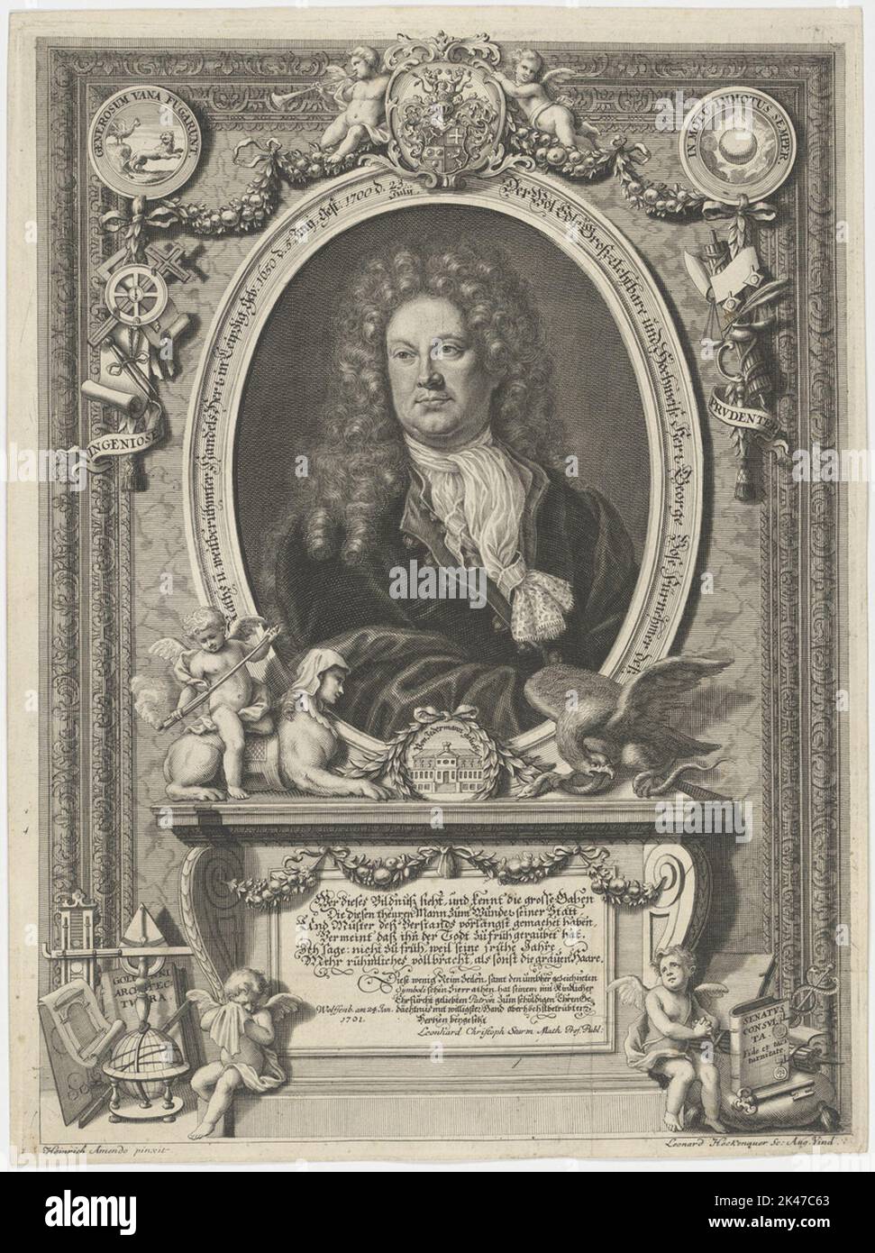 Portrait of George Bose Stock Photo - Alamy