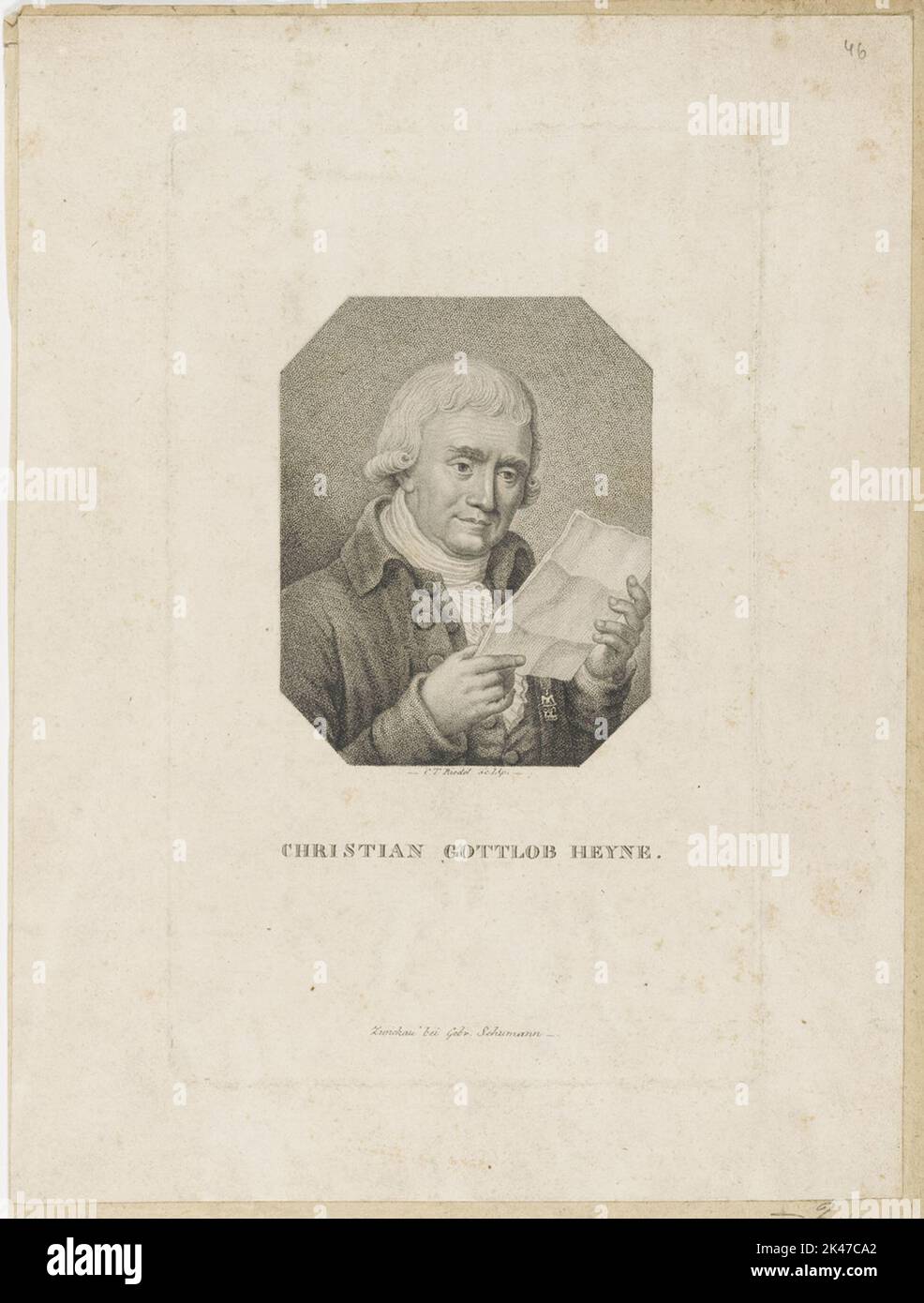 Christian gottlob heyne hi-res stock photography and images - Alamy