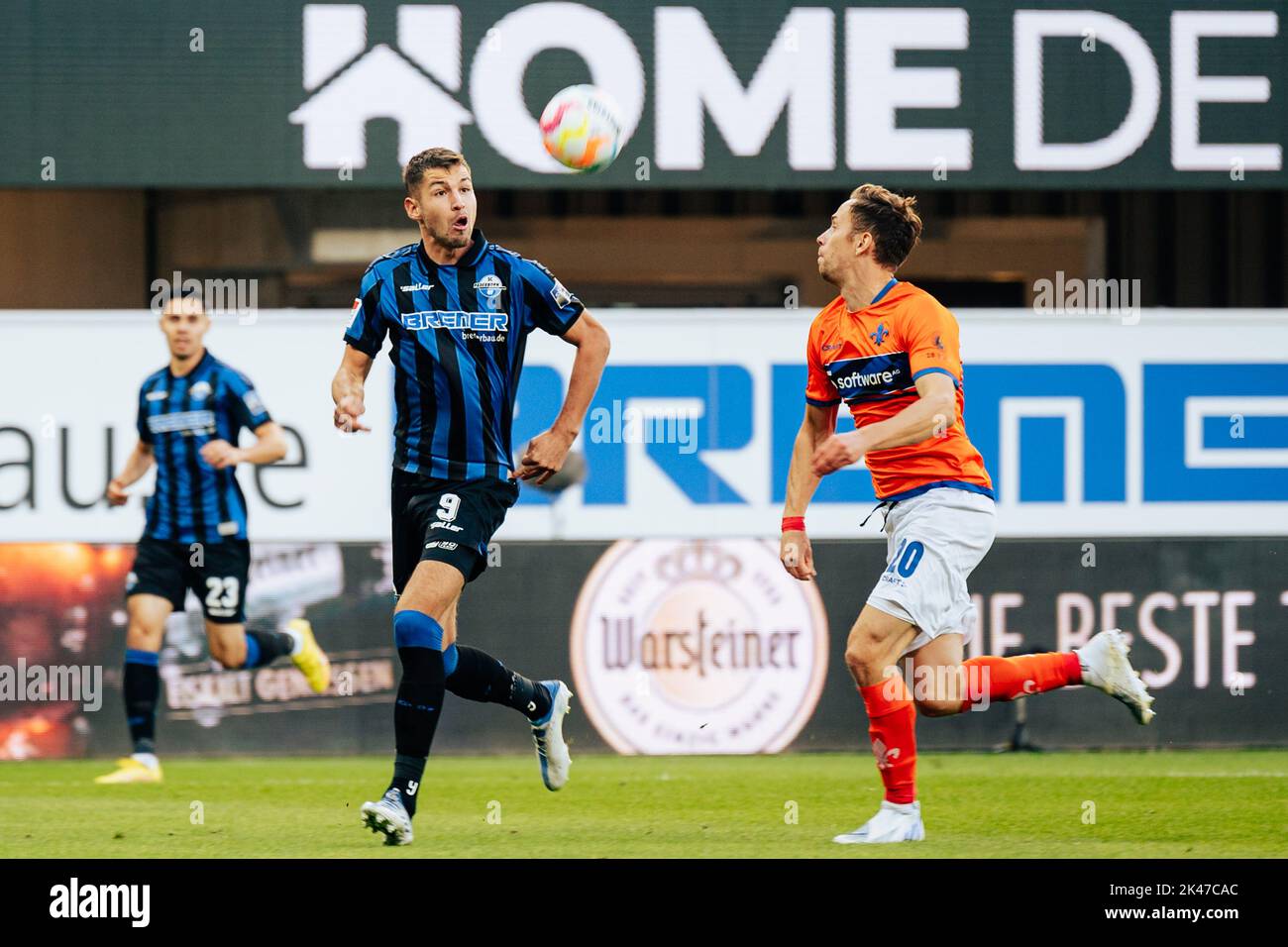 Paderborn, Germany. 30th Sep, 2022. Soccer: 2nd Bundesliga, SC ...