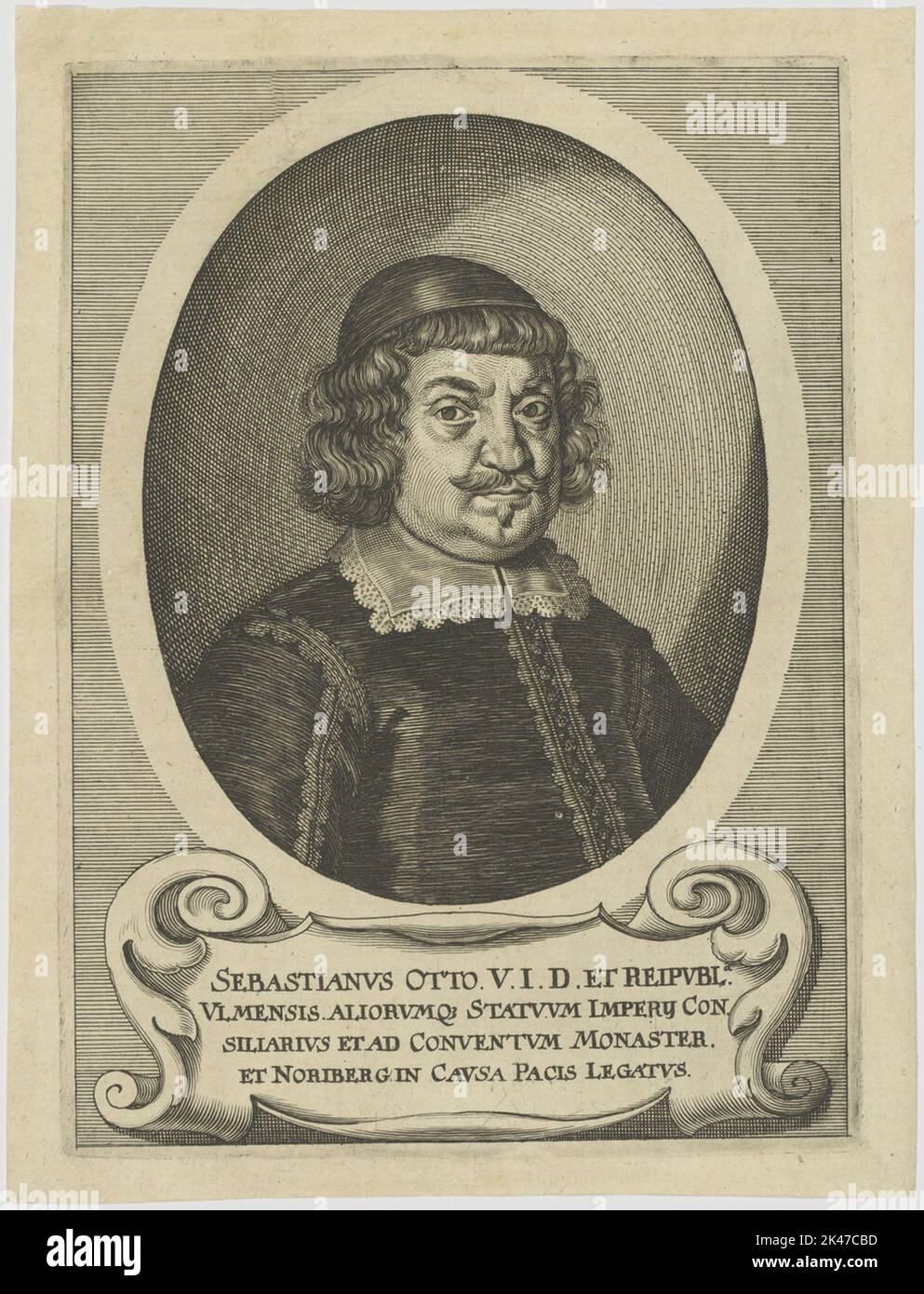 Portrait of Sebastianus Otto Stock Photo - Alamy
