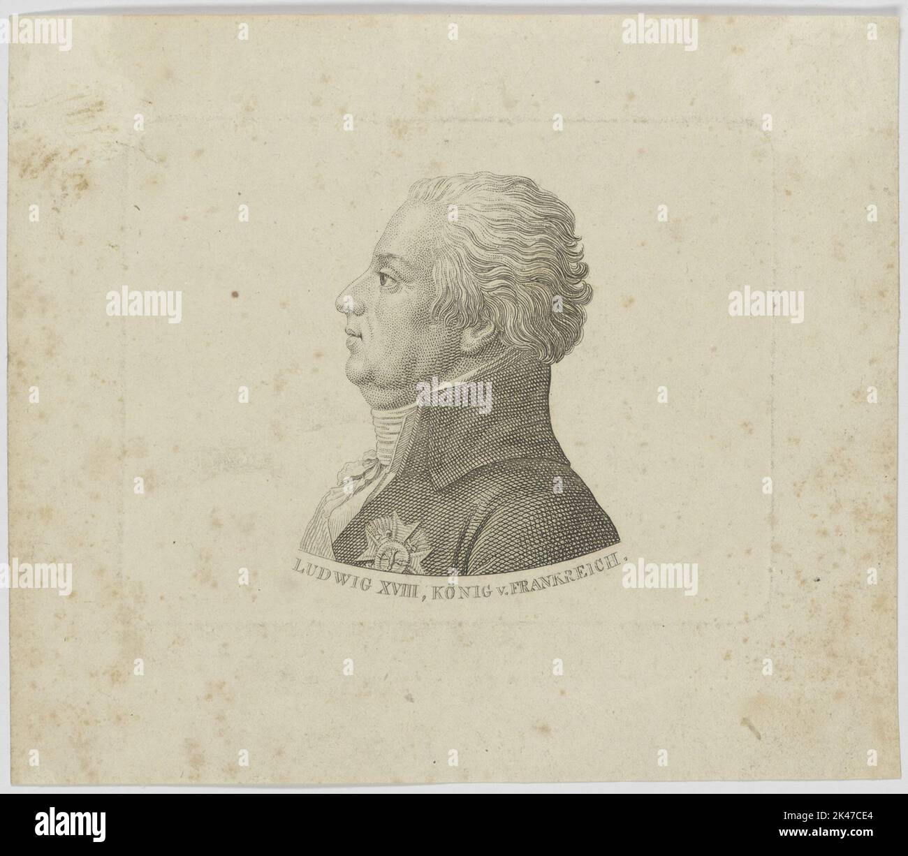 Louis xviii king hi-res stock photography and images - Alamy