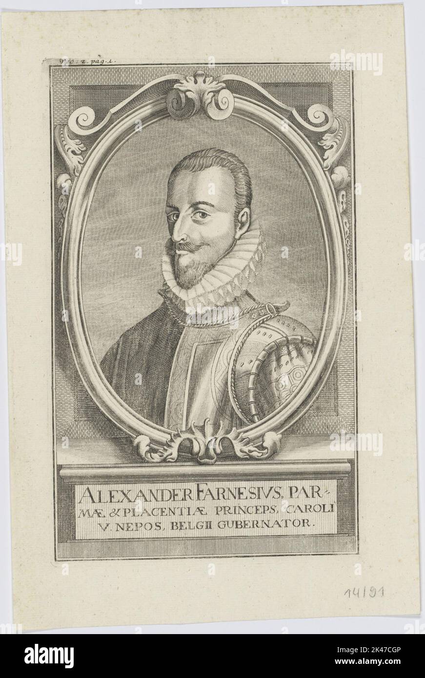Alexander farnese portrait hi-res stock photography and images - Alamy