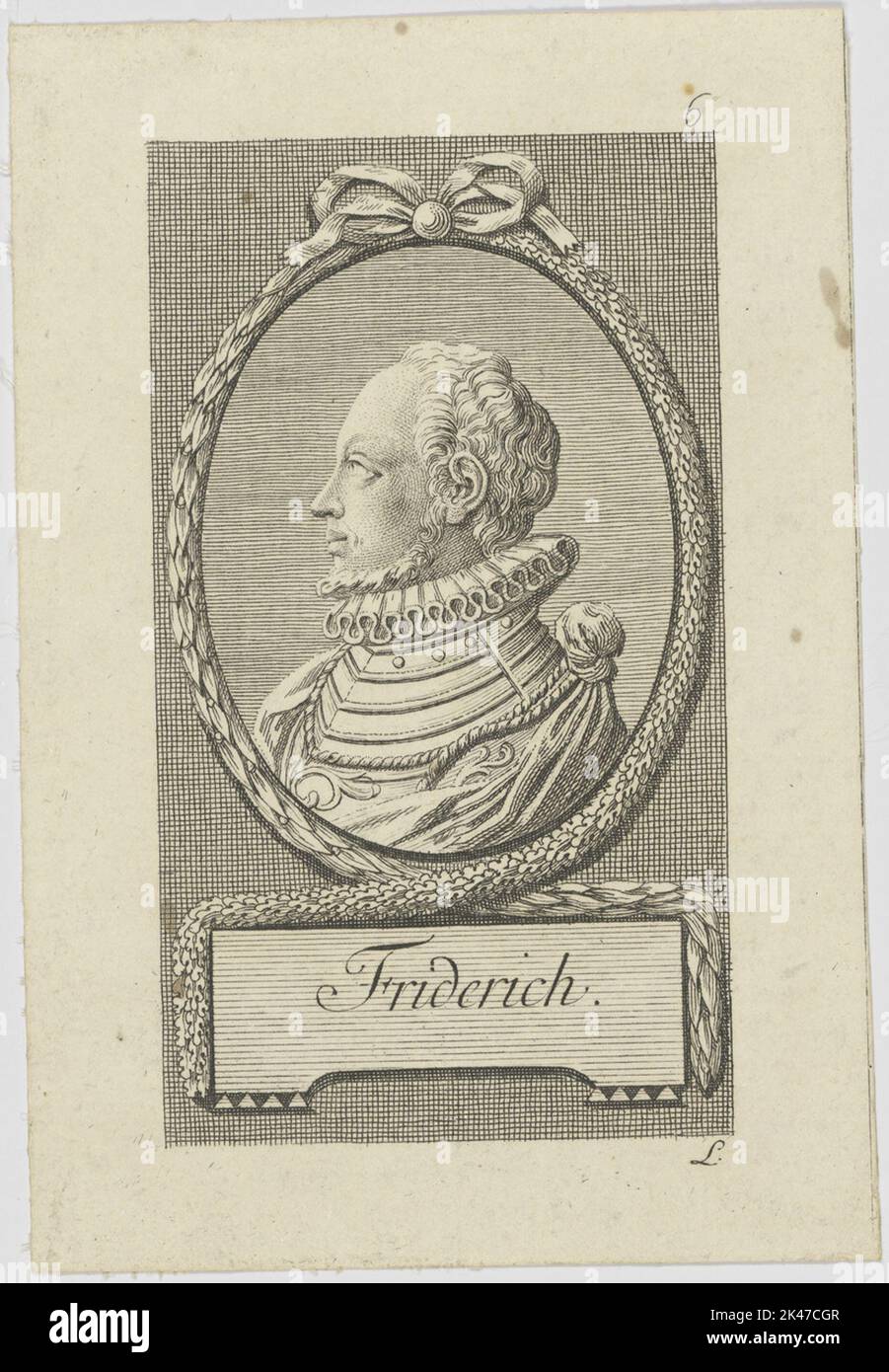 Portrait of Friderich Stock Photo - Alamy