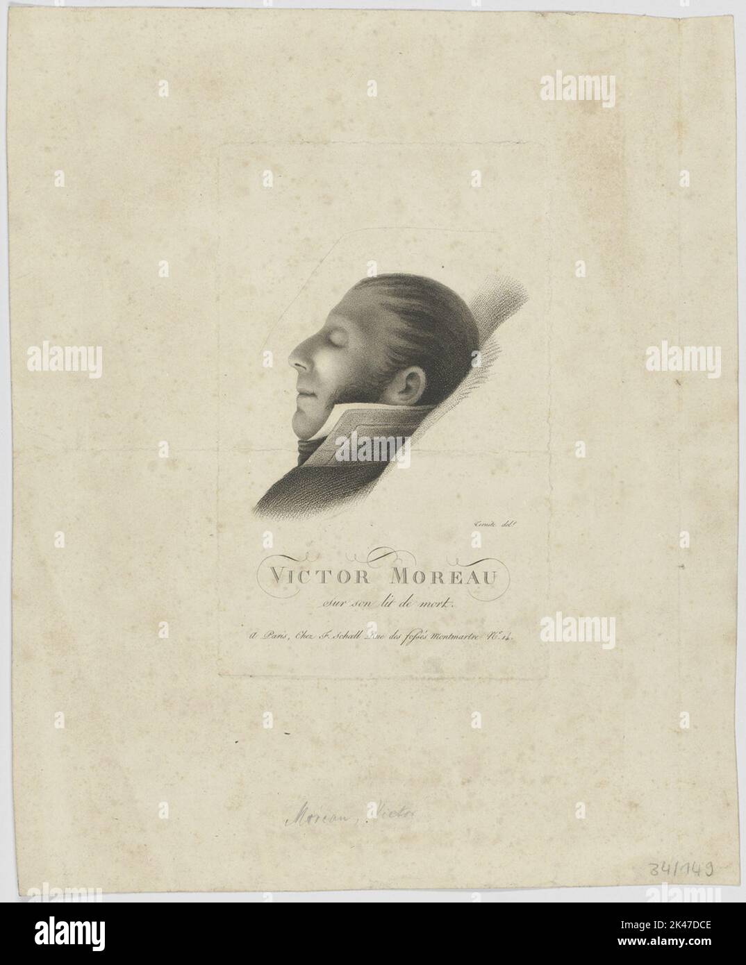 Portrait of the Victor Moreau Stock Photo - Alamy