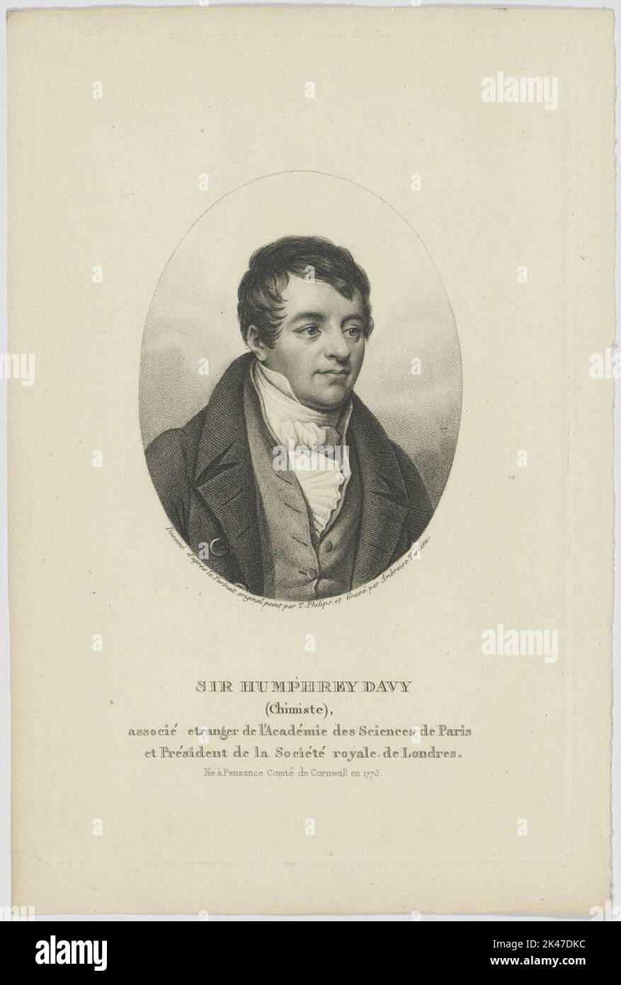 Humphrey davy hi-res stock photography and images - Alamy