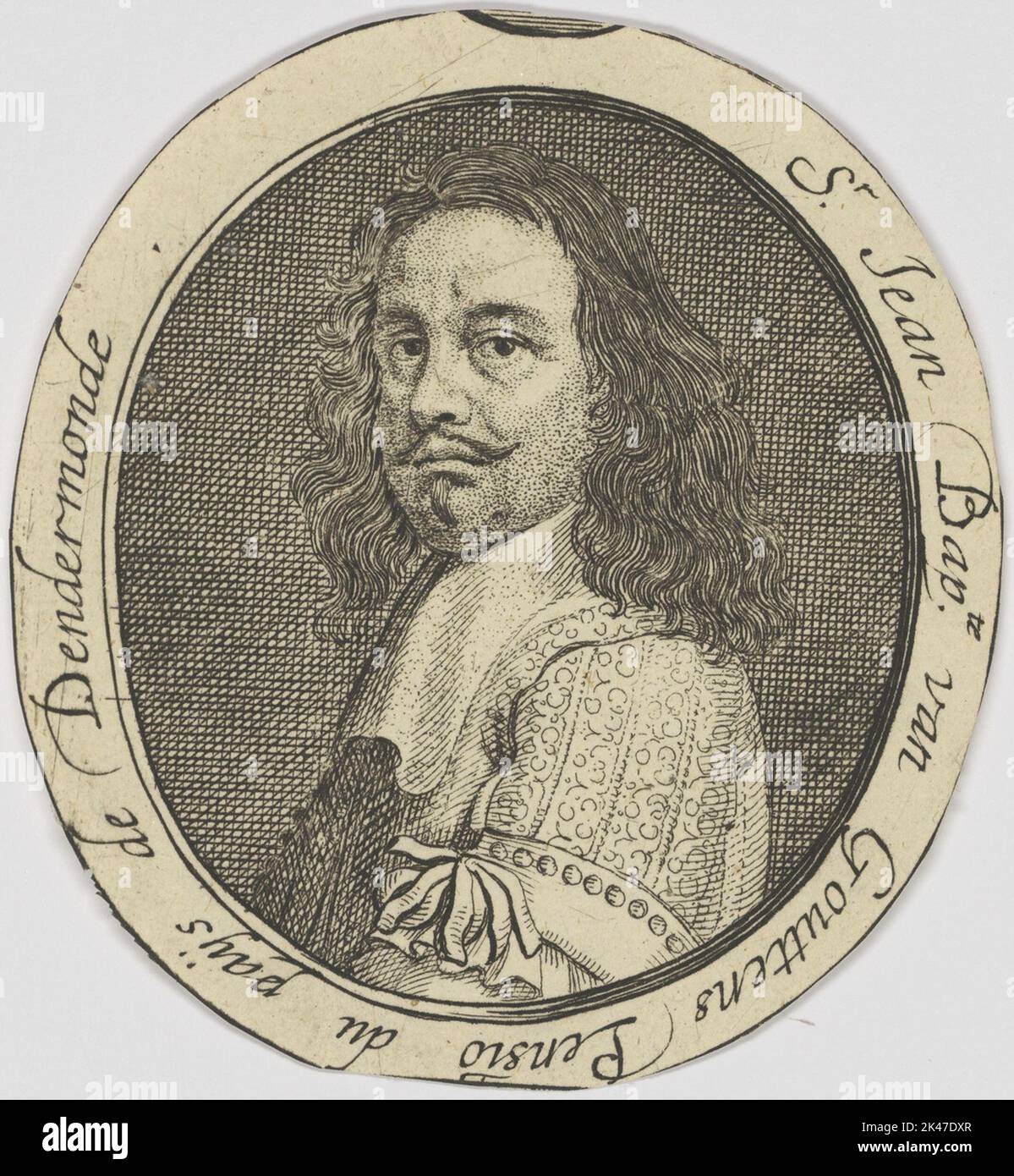 Portrait of Jean Bap.te van Guttens Stock Photo - Alamy