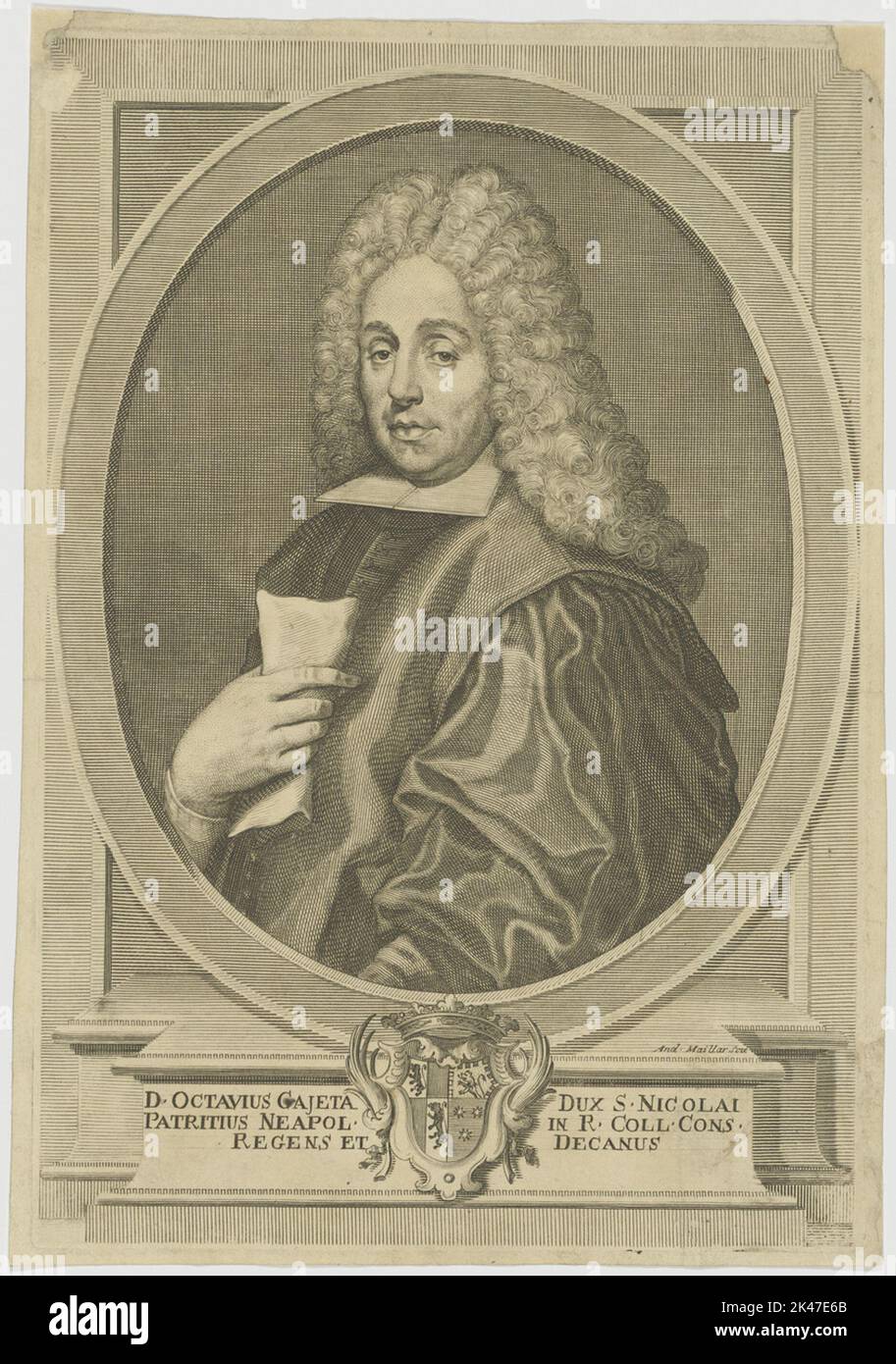 Bildnis des Octavius Gajeta leader Stock Photo - Alamy