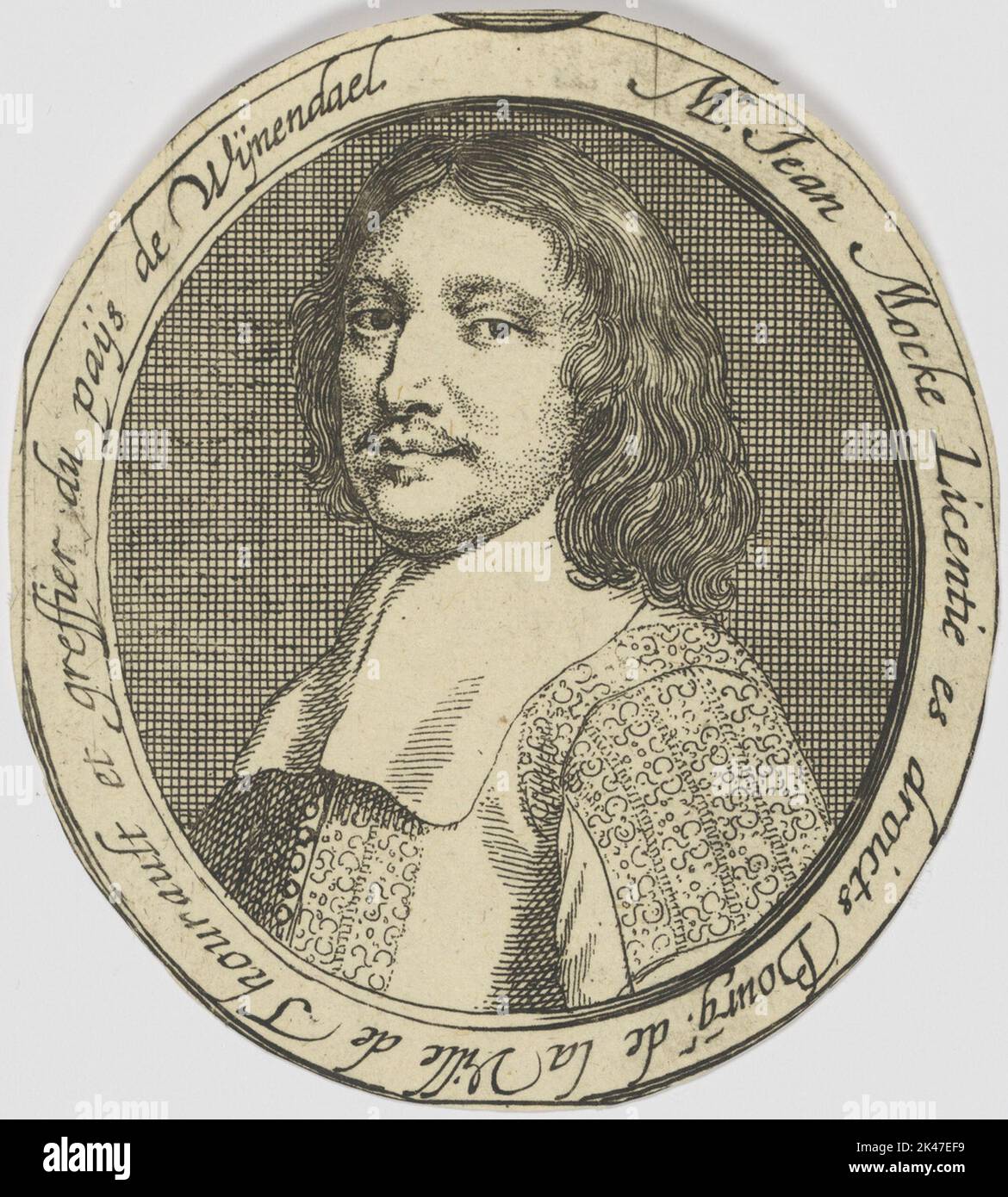 Portrait of Jean Mocke Stock Photo - Alamy