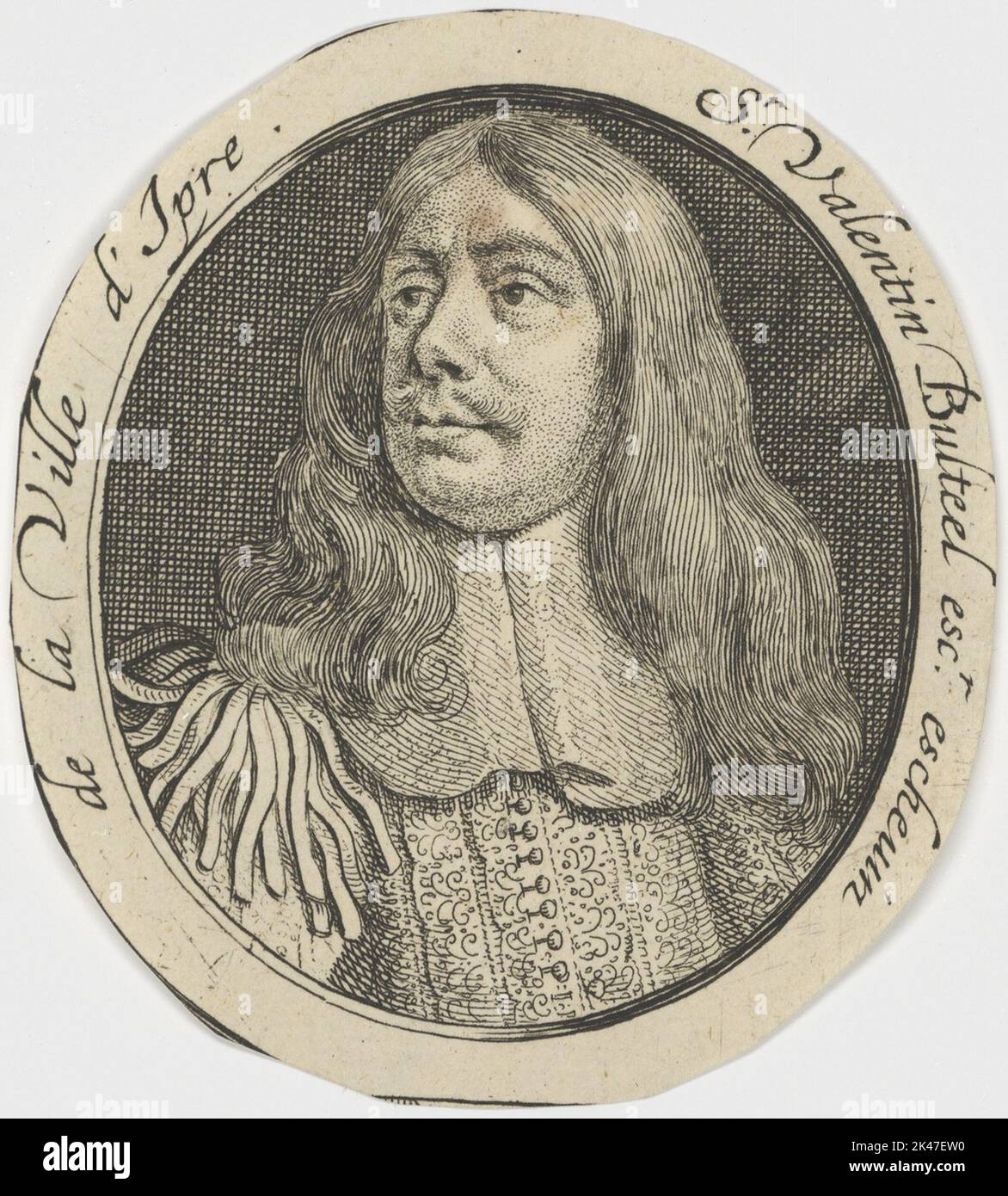 Portrait of Valentin Bulteel Stock Photo - Alamy