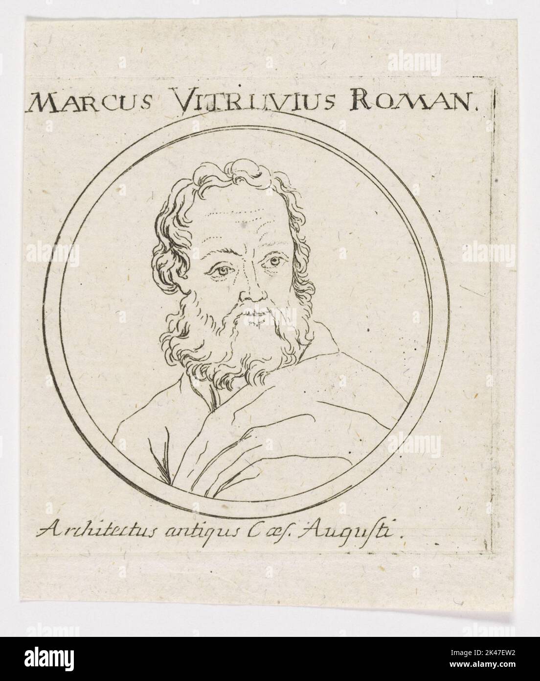 Vitruvius portrait hi-res stock photography and images - Alamy