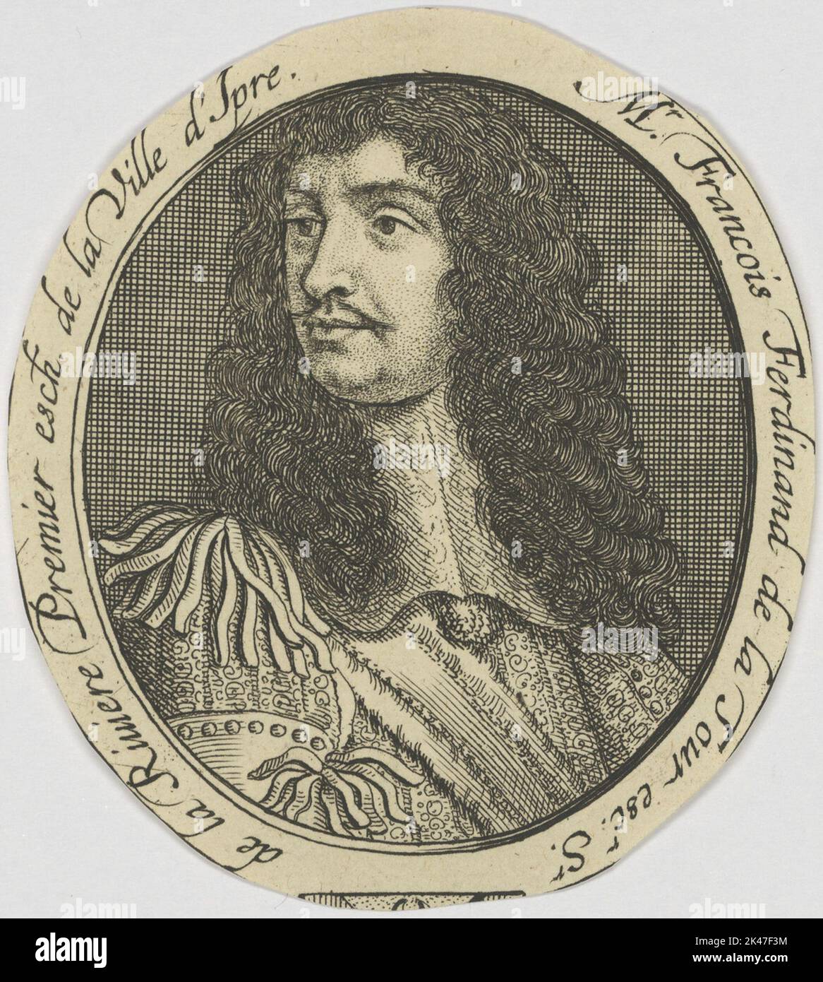 Bildnis des Francois Ferdinand de la Tour Stock Photo - Alamy