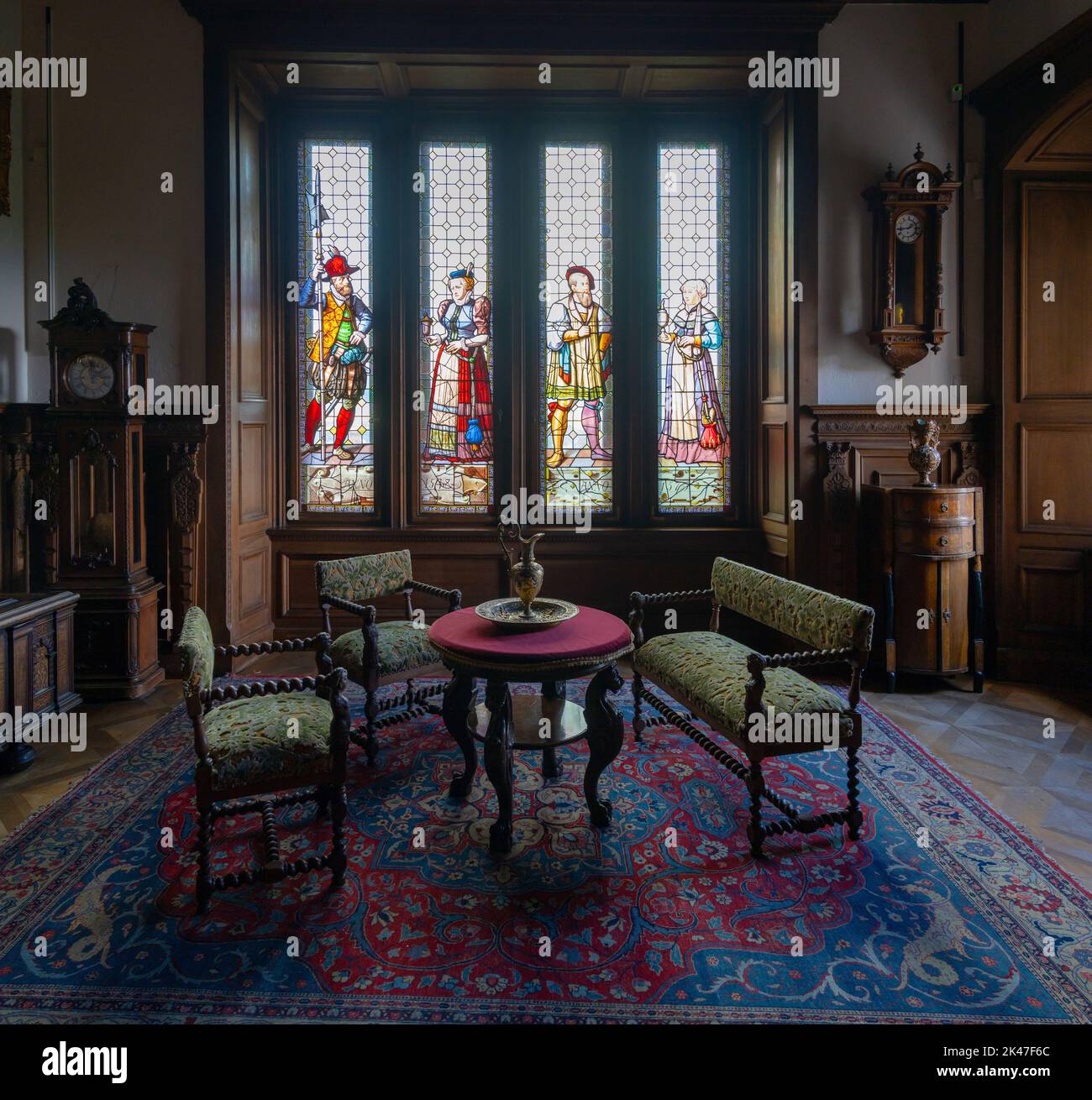 Bojnice, Slovakia - 26 September, 2022: view of the Gallery Room inside ...