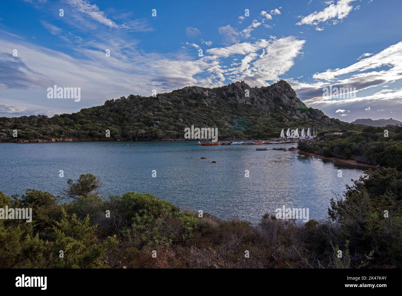 Centro Velico Caprera, CVC Stock Photo - Alamy