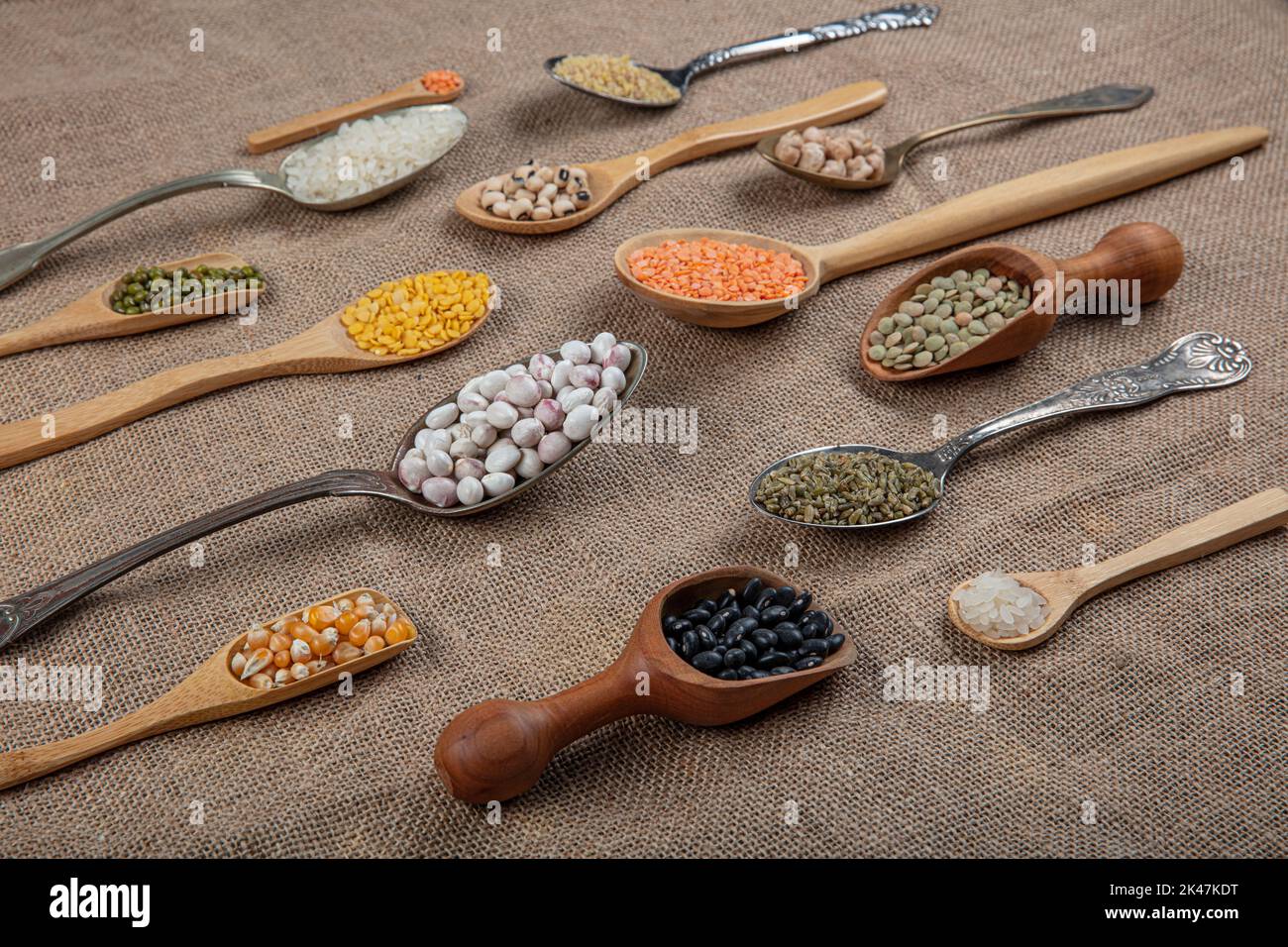 Various legumes different kinds hi-res stock photography and images - Alamy