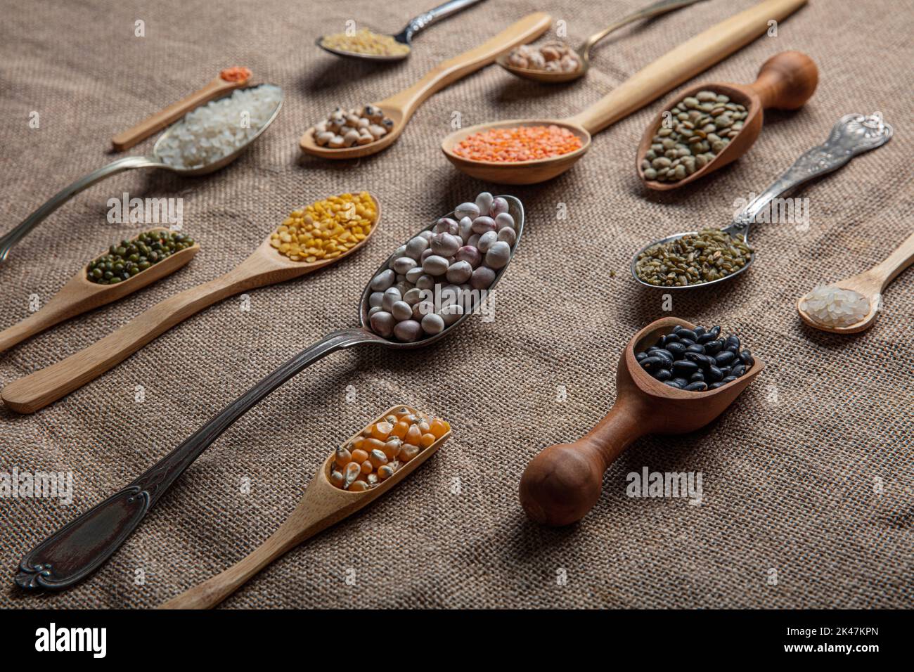 Various legumes different kinds hi-res stock photography and images - Alamy
