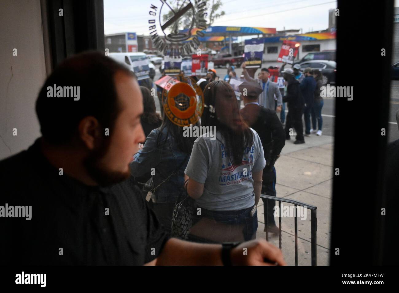 Philadelphia, USA. 30th Sep, 2022. Republican candidate for ...
