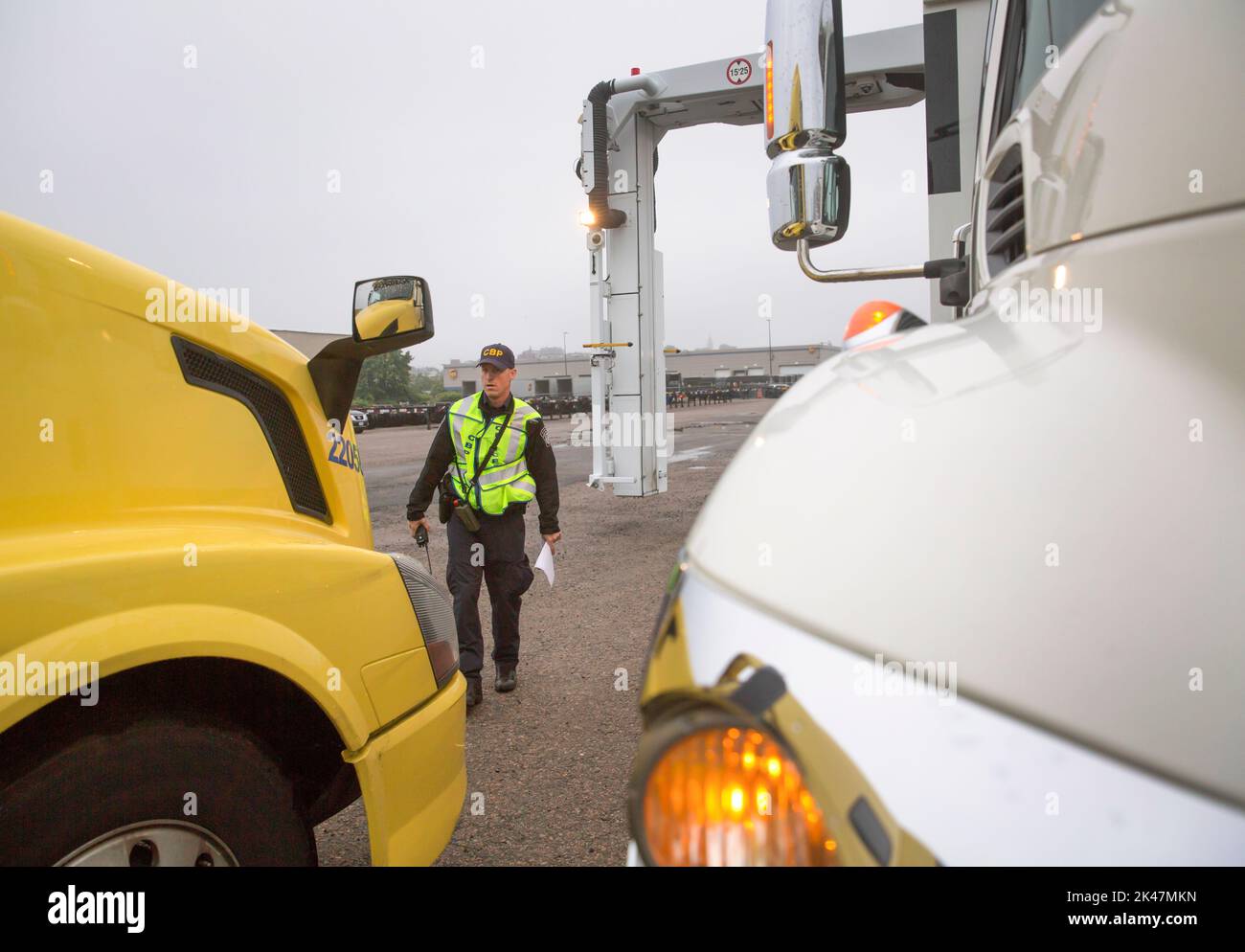 Officers with the U.S. Customs and Border Protection, Office of Field ...