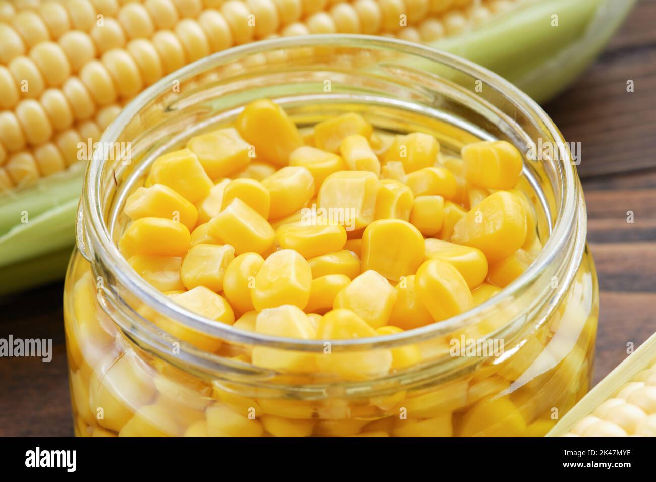 Pickled corn cob hi-res stock photography and images - Alamy