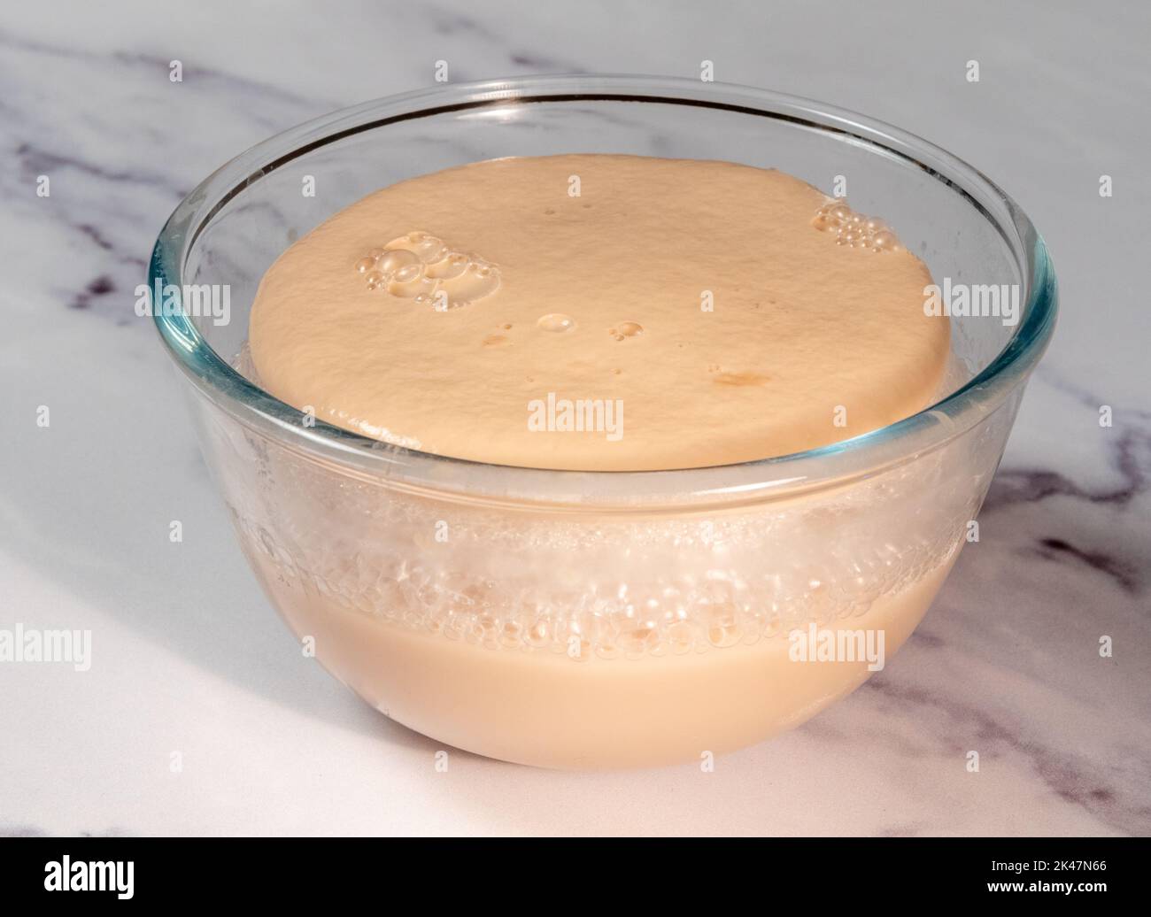 fermenting bread yeast Stock Photo - Alamy
