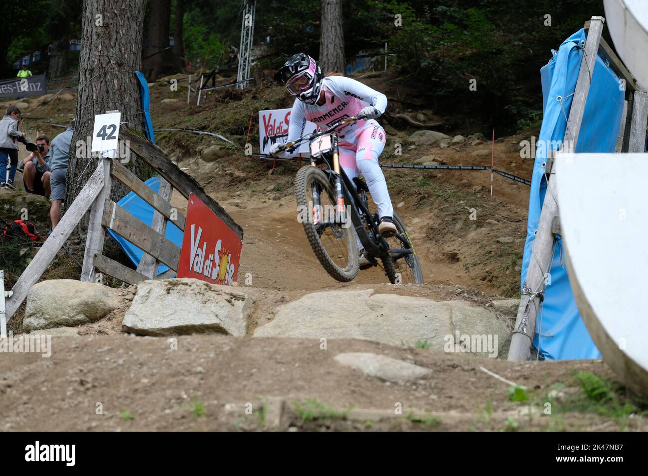 UCI Mountain Bike World Cup - Val di Sole 2022 - The Grand Finale - Elite Women Down-hill race ...