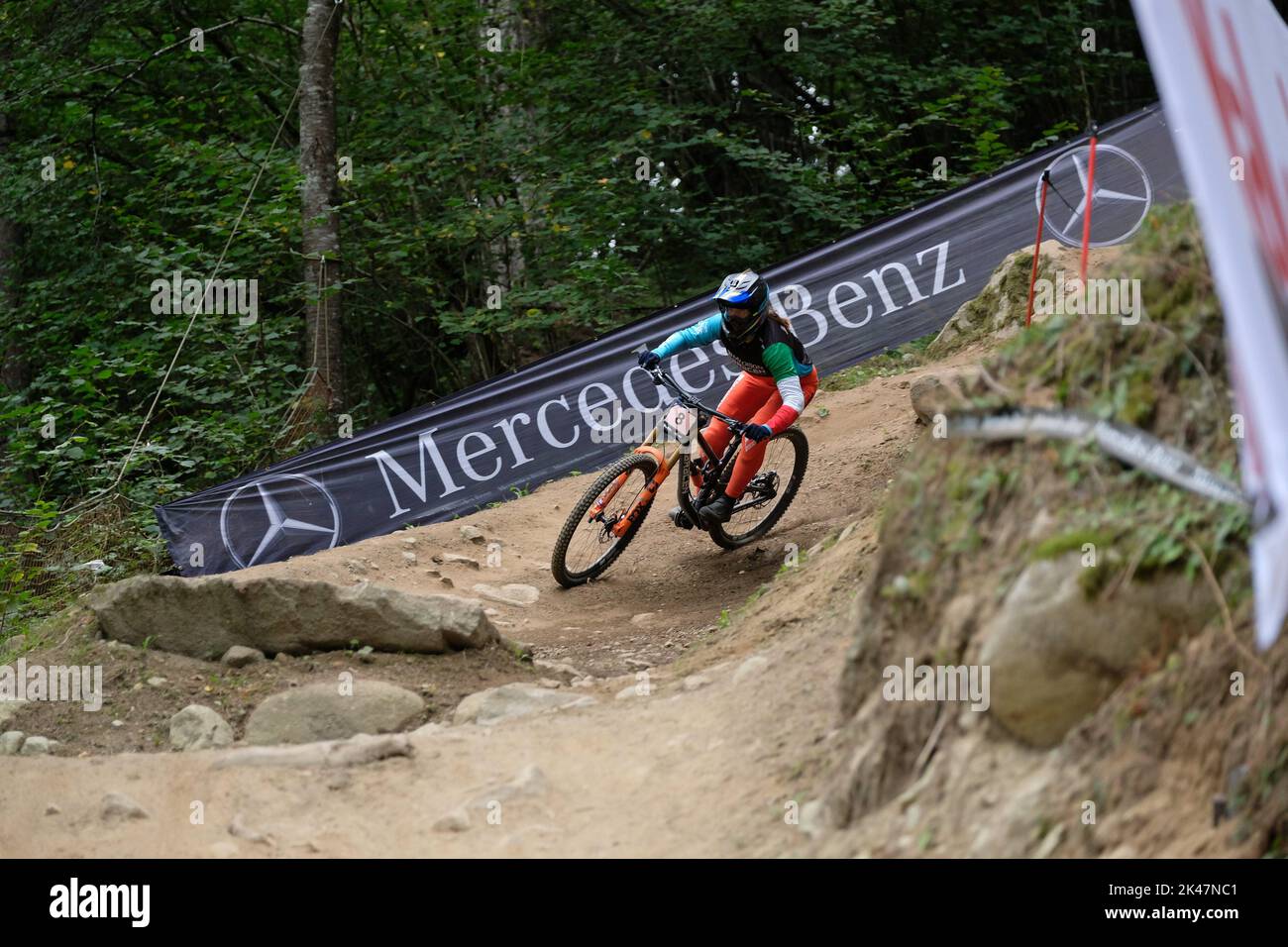UCI Mountain Bike World Cup - Val di Sole 2022 - The Grand Finale - Elite Women Down-hill race ...