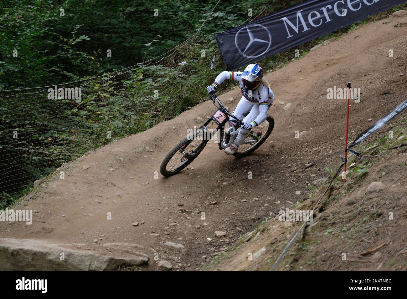 UCI Mountain Bike World Cup - Val di Sole 2022 - The Grand Finale - Elite Women Down-hill race ...