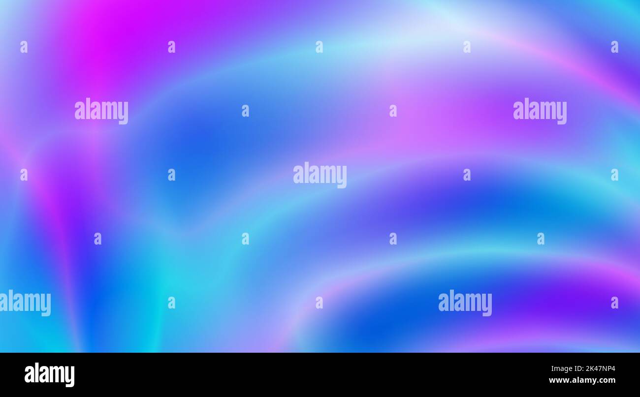 Radiance. Abstract blue, purple and turquoise blurred background with ...