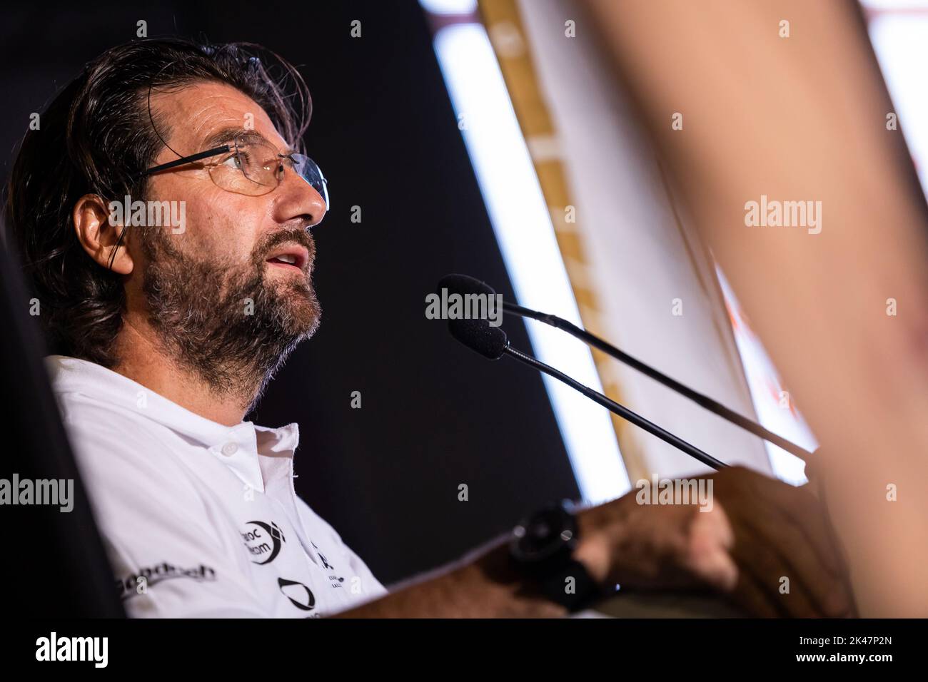 Monaco. 30th Sep, 2022. CASTERA David, Director of the Rallye du Maroc ...
