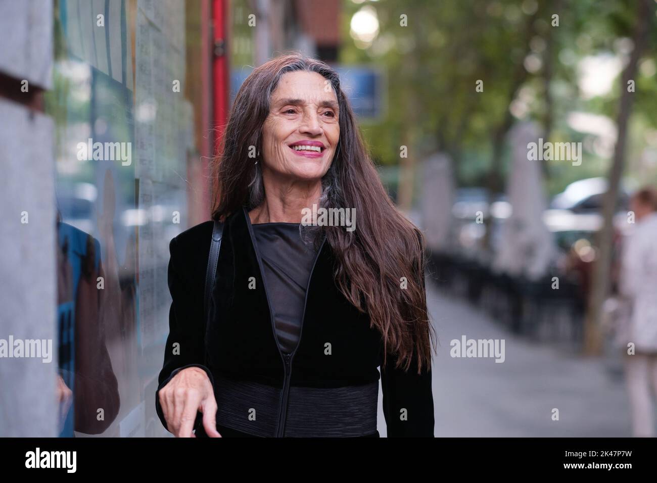 Madrid, Spain. 30th Sep, 2022. Spanish actress Angela Molina receives ...