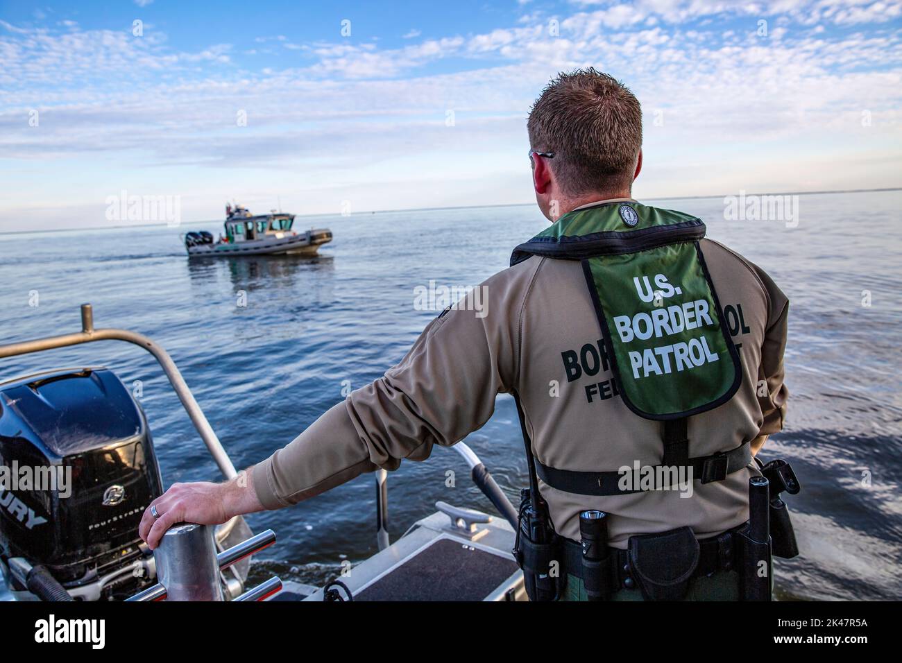 U.S. Border Patrol agents assigned to the Warroad, MN, station patrol ... U.S. Border Patrol agents assigned to the Warroad, MN, station patrol ...