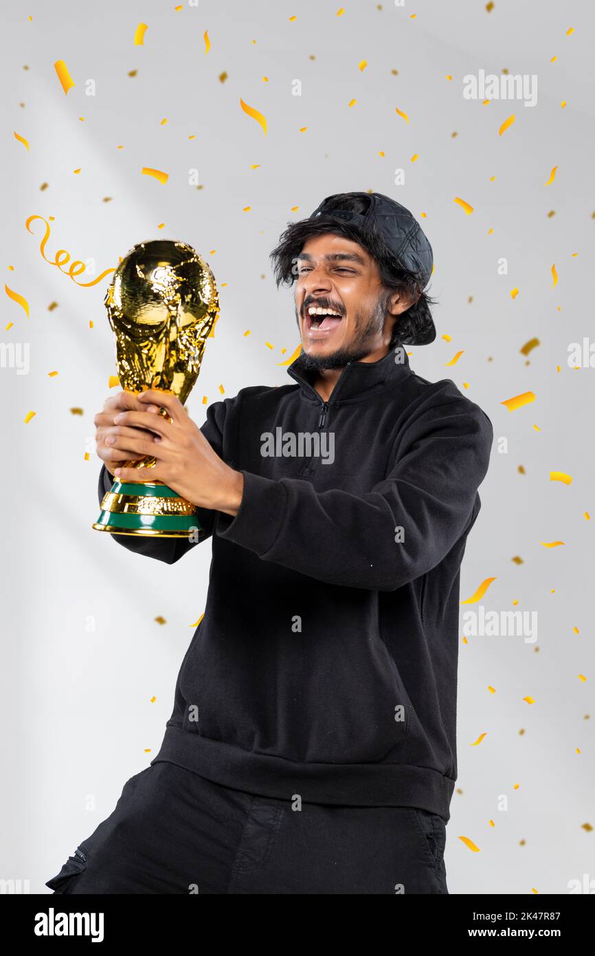 Fifa world cup trophy men hi-res stock photography and images - Alamy