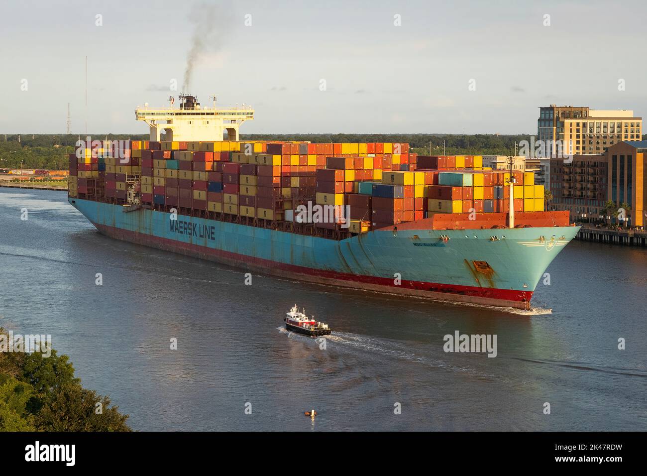 Port operations at the Port of Savannah, Georgia. Photo: Jerry Glaser ...