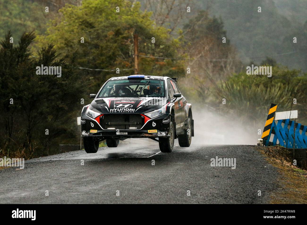 Auckland, New Zealand. 01st Oct, 2022. 20 PADDON Hayded (nzl), KENNARD John (nzl), Hyundai i20N ...
