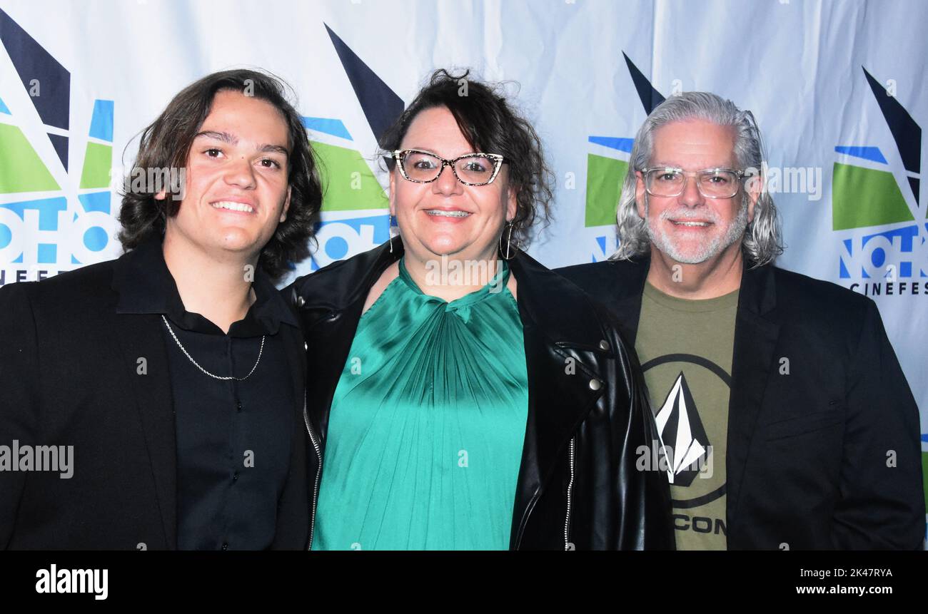 Glendale, California, USA 29th September 2022 Actor Alex Keever, mother ...