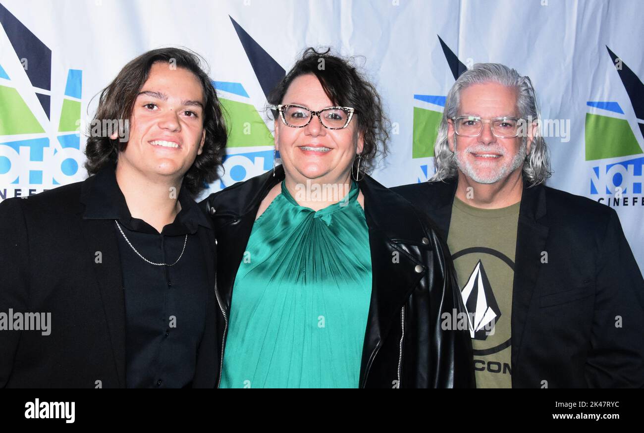 Glendale, California, USA 29th September 2022 Actor Alex Keever, mother ...