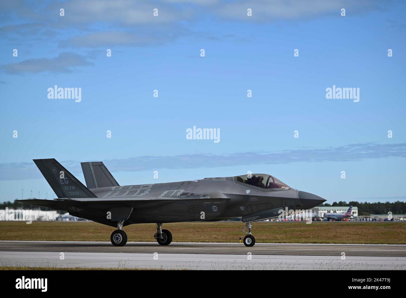 A pilot with the 58th Fighter Squadron, 33rd Fighter Wing, returns to ...