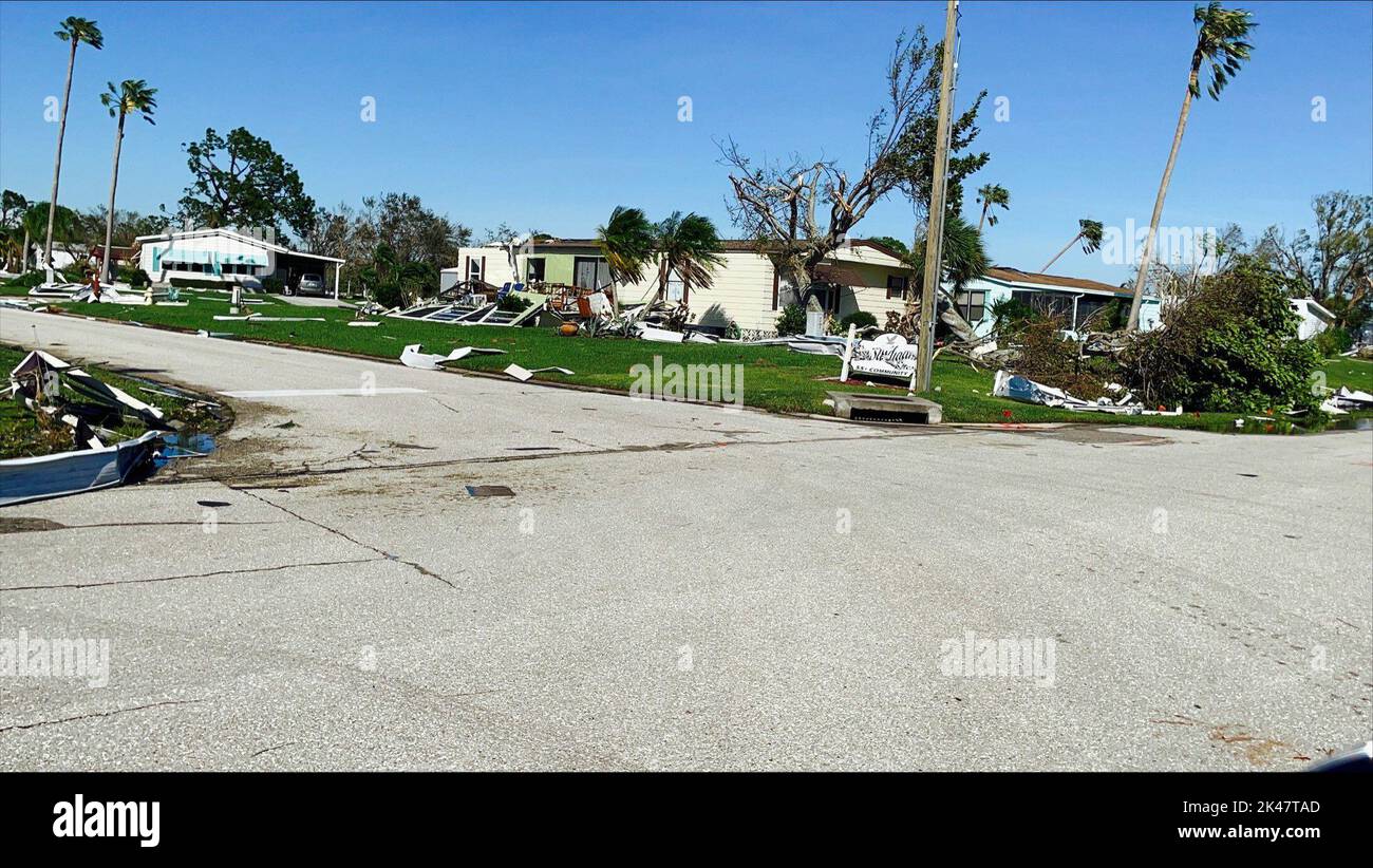 Rotunda, FL, Sept. 29, 2022 - A local Florida community suffers from ...