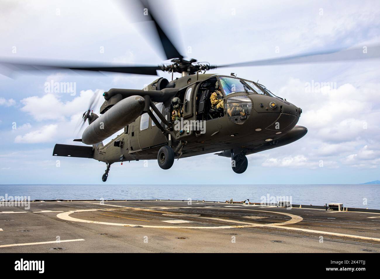 Sea of Japan (Sept. 28, 2022) U.S. Army UH-60 Black Hawk assigned to ...