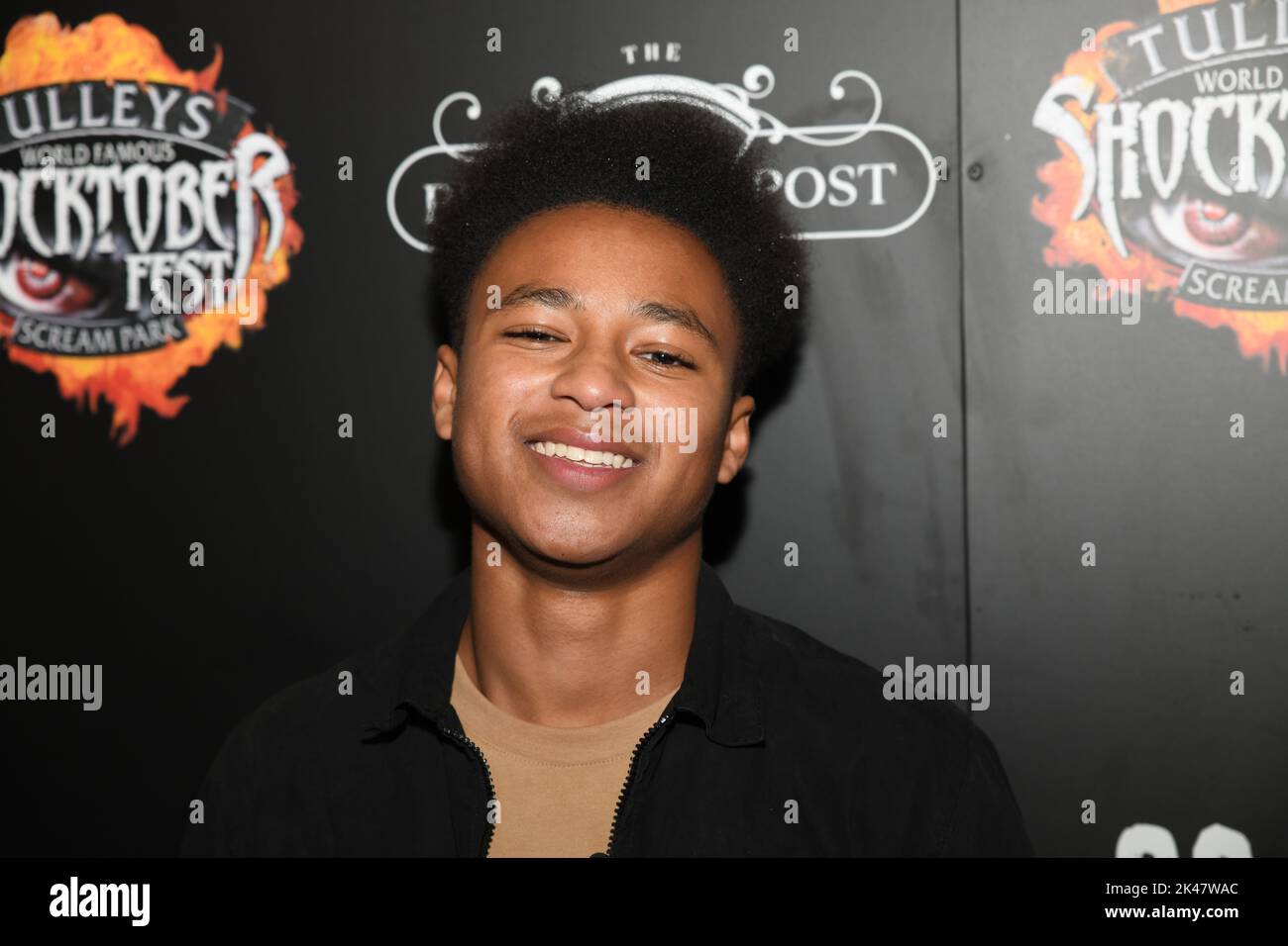 Crawley, UK. Friday 30 September 2022. Celebrities brave the scares at ...