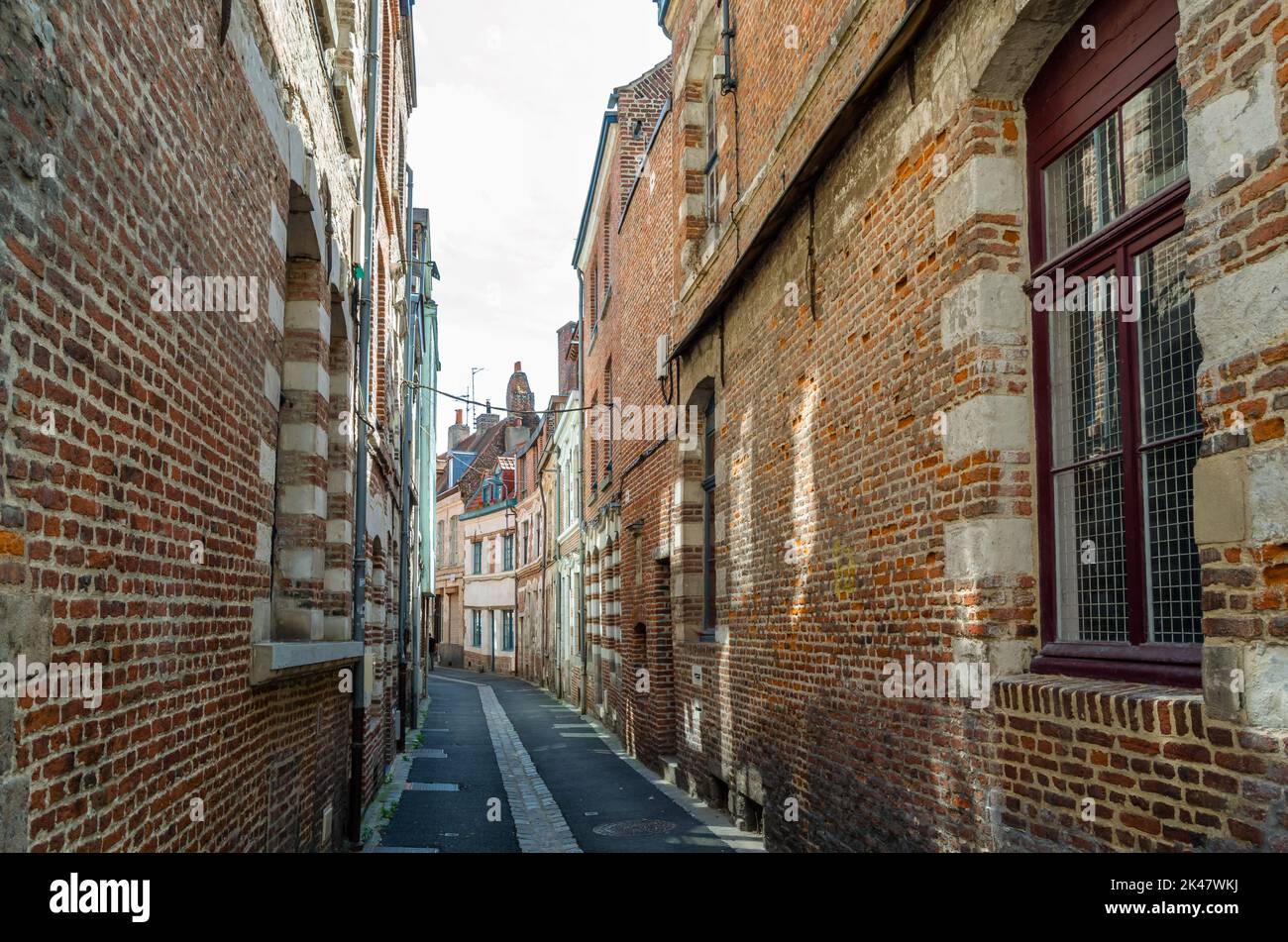 Urban landscape, architecture in the city of Lille, northern France ...