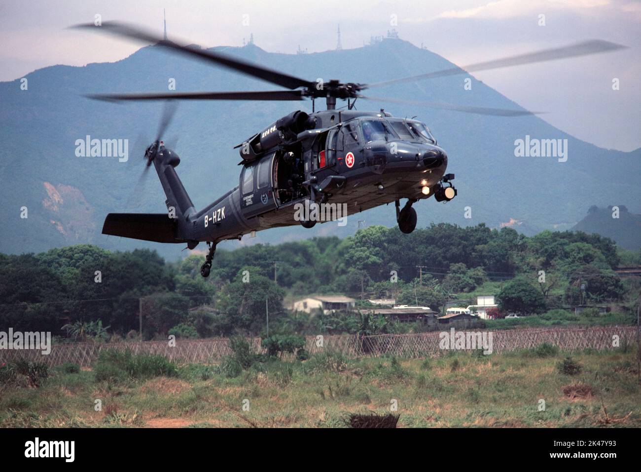 Blackhawk Helicopter, flown by Hong Kong's Government Flying Services ... Blackhawk Helicopter, flown by Hong Kong's Government Flying Services ...