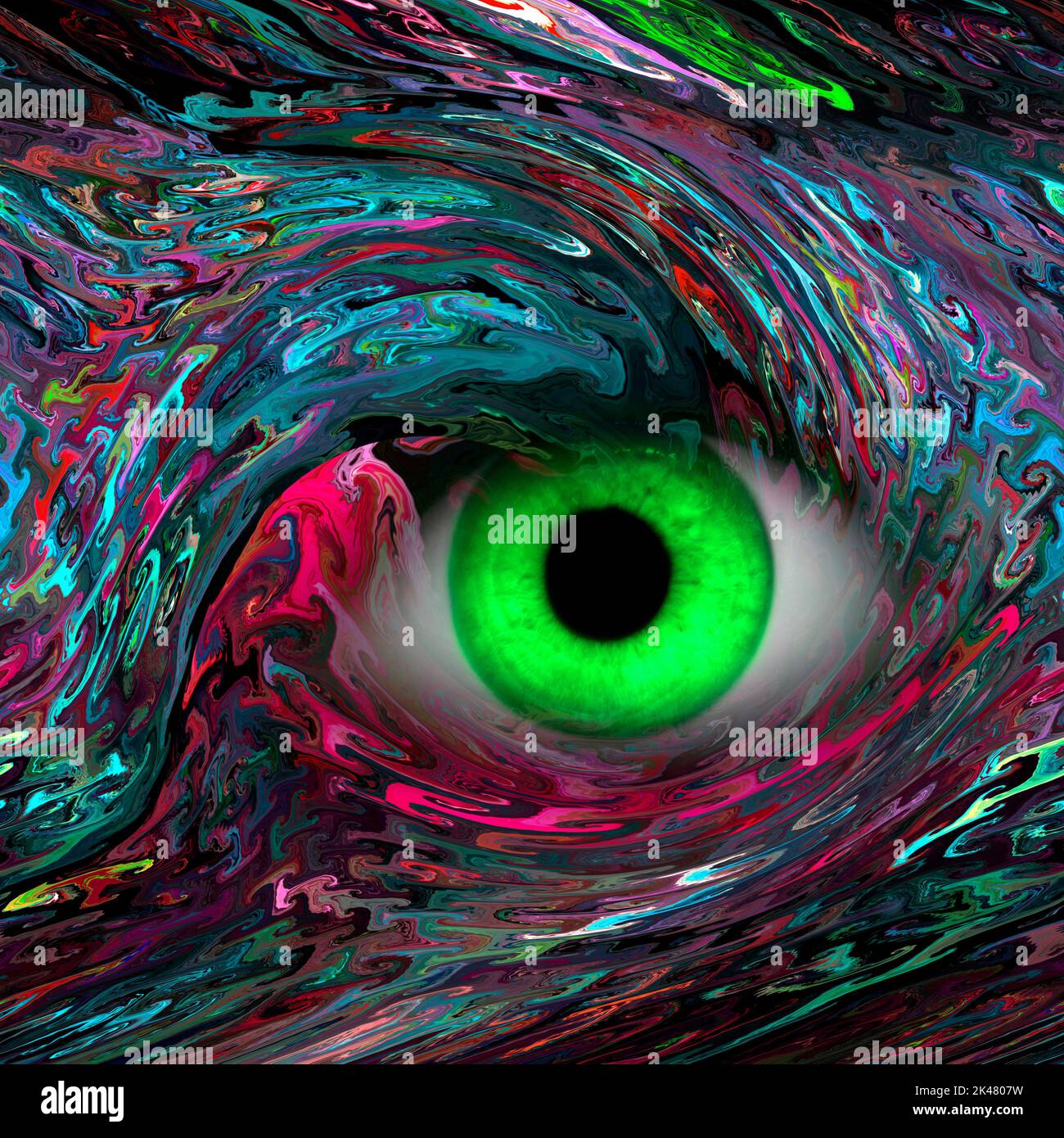 Abstract eye pattern hi-res stock photography and images - Alamy