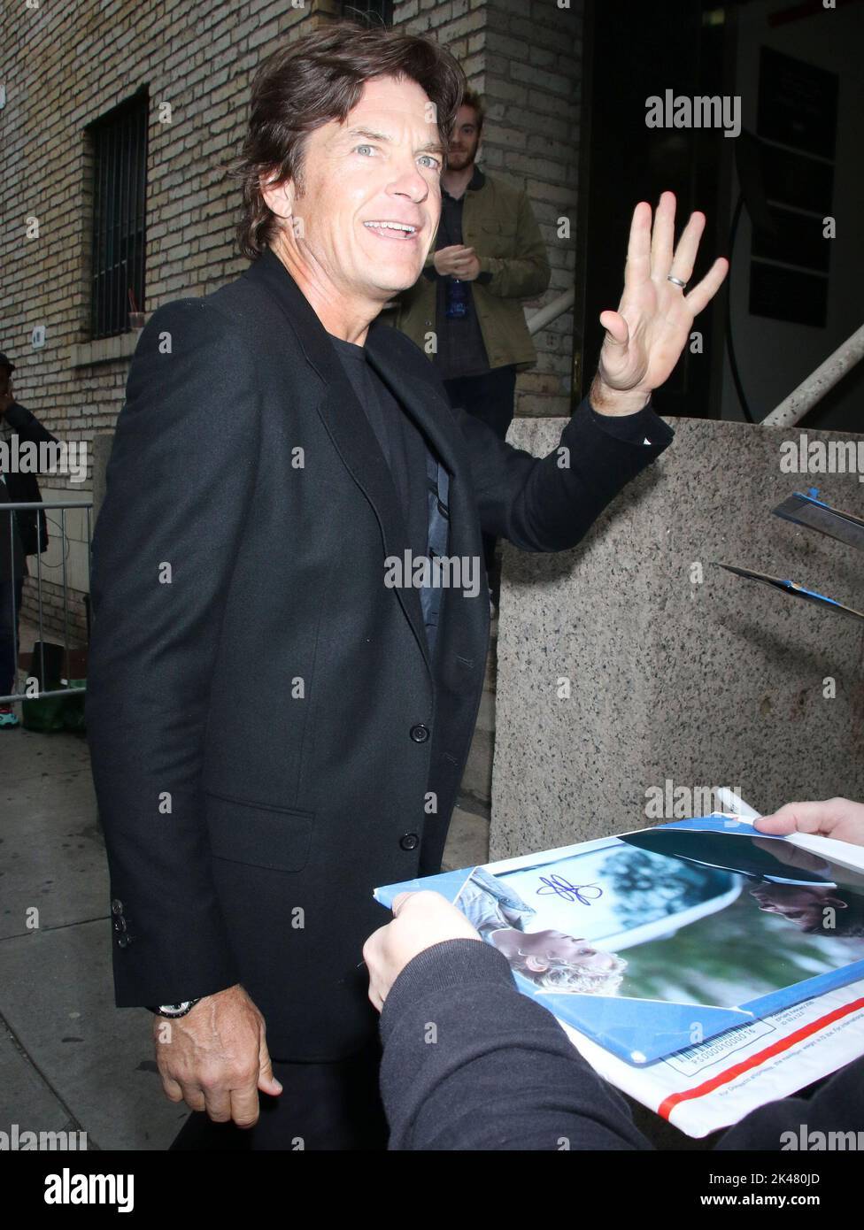 Jason Bateman at Jimmy Kimmel Live! to talk about new season of Ozark ...