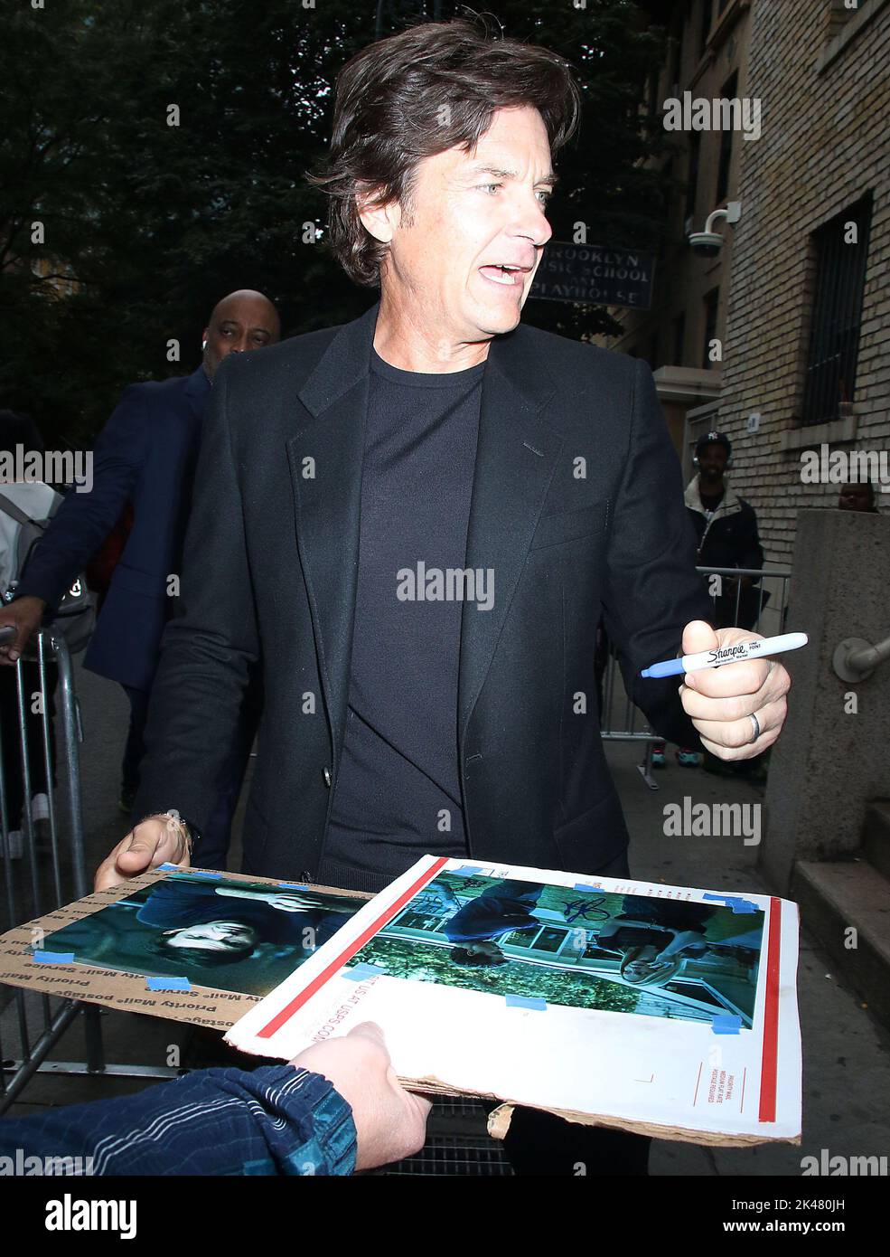 Jason Bateman at Jimmy Kimmel Live! to talk about new season of Ozark ...