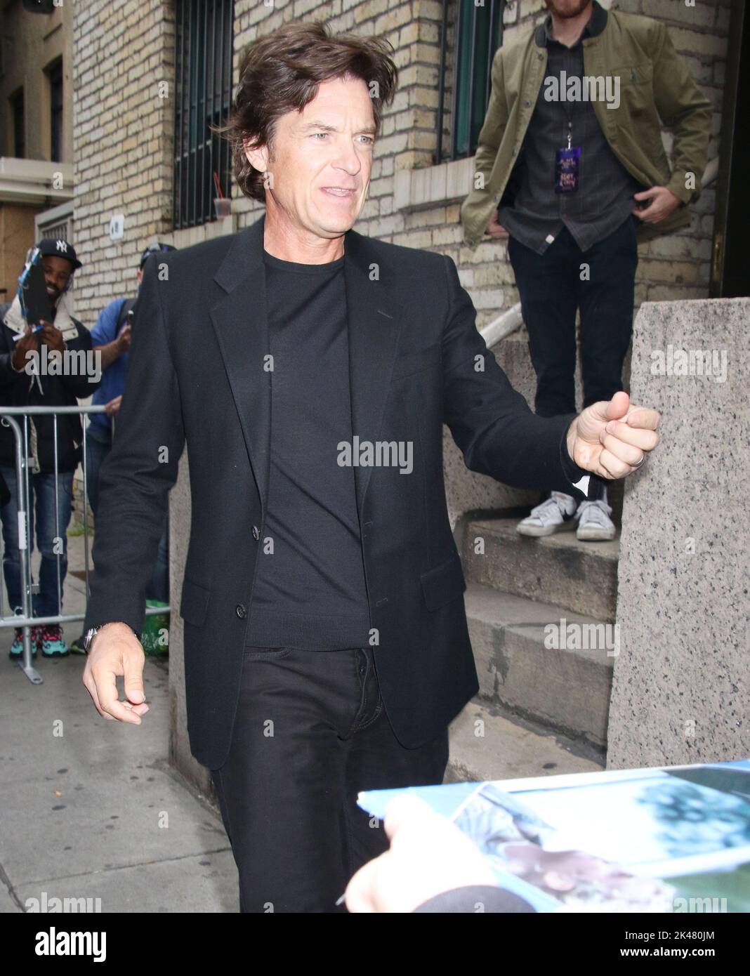 Jason Bateman at Jimmy Kimmel Live! to talk about new season of Ozark ...