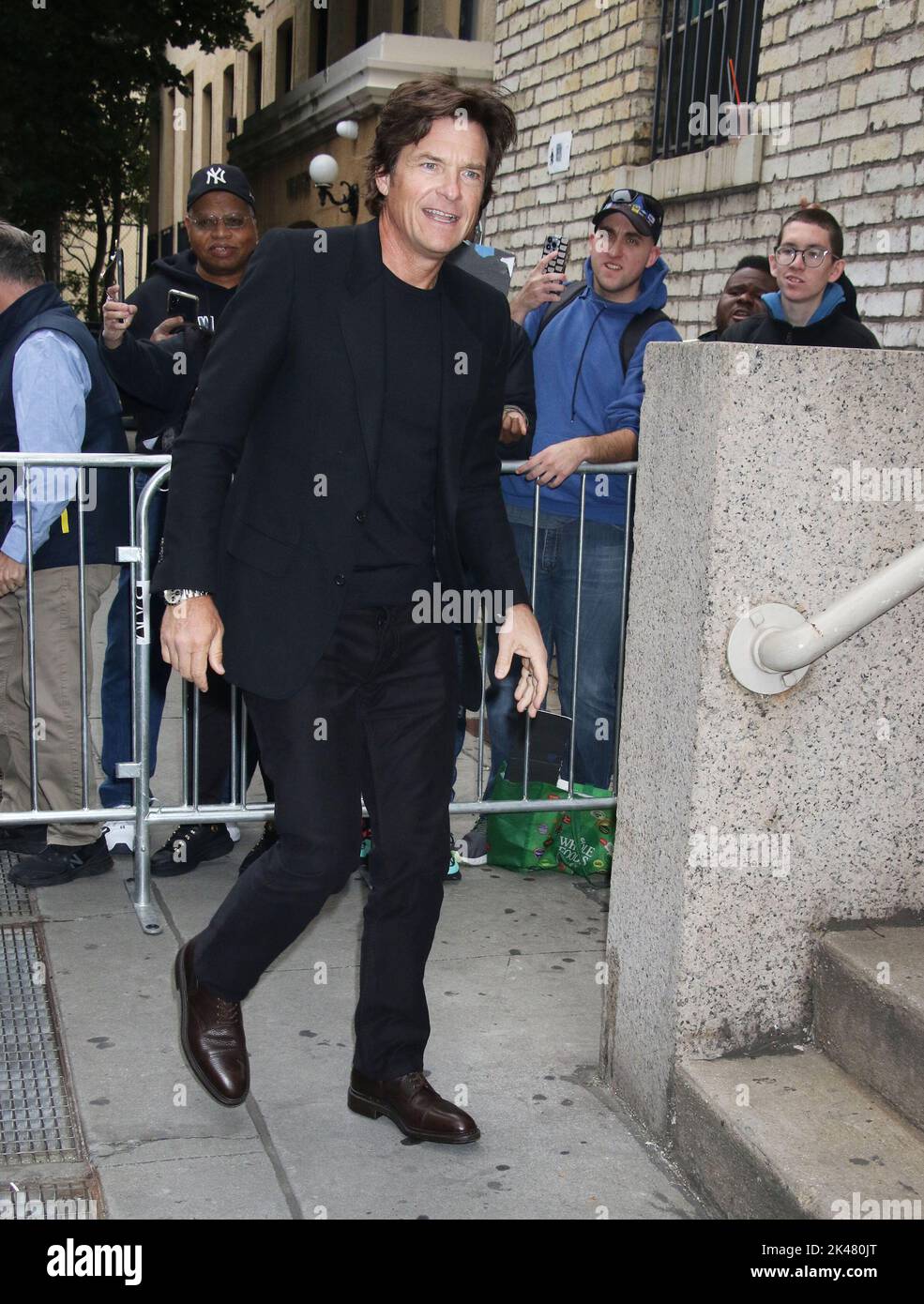 Jason Bateman at Jimmy Kimmel Live! to talk about new season of Ozark ...