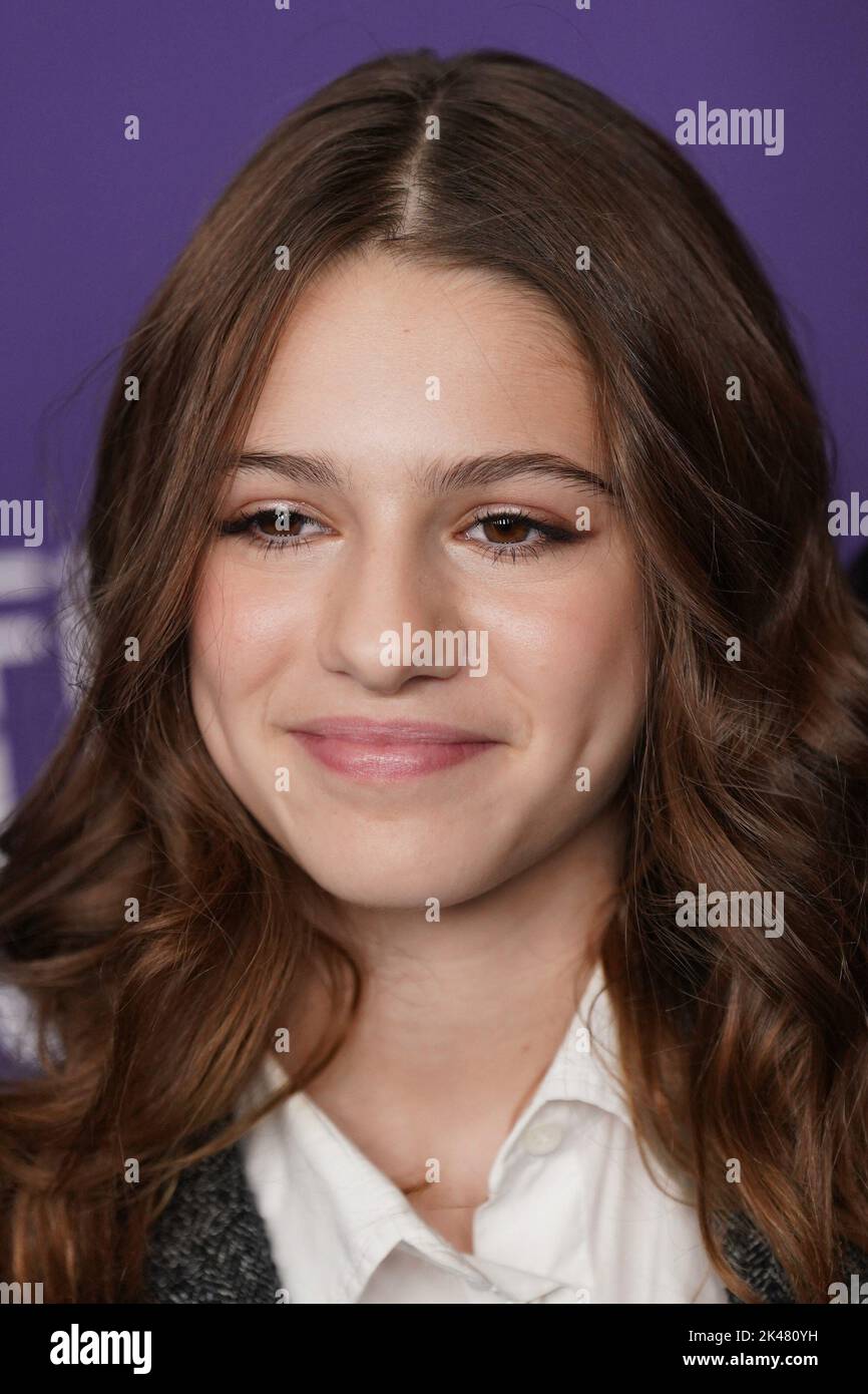 New York, NY, USA. 30th Sep, 2022. May Nivola at arrivals for WHITE ...